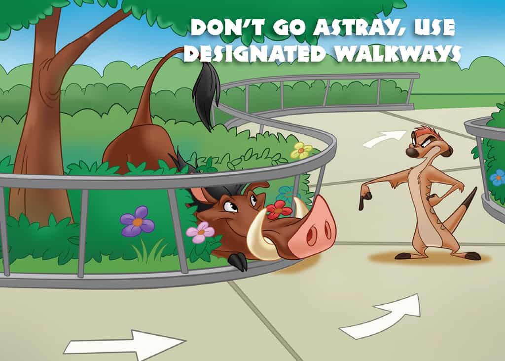 New Wild About Safety Tip Cards Being Distributed at Disney World - WDW ...