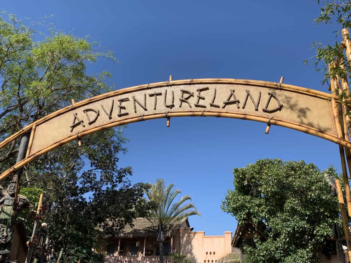 PHOTOS: New Adventureland Entrance Sign Revealed at Disneyland Park ...