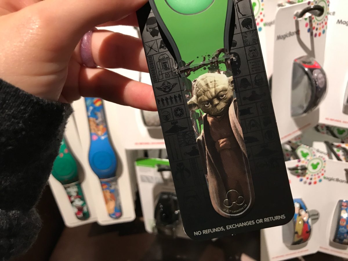 PHOTOS: New Yoda "Star Wars" Lightsaber MagicBand Lands in Stores at ...