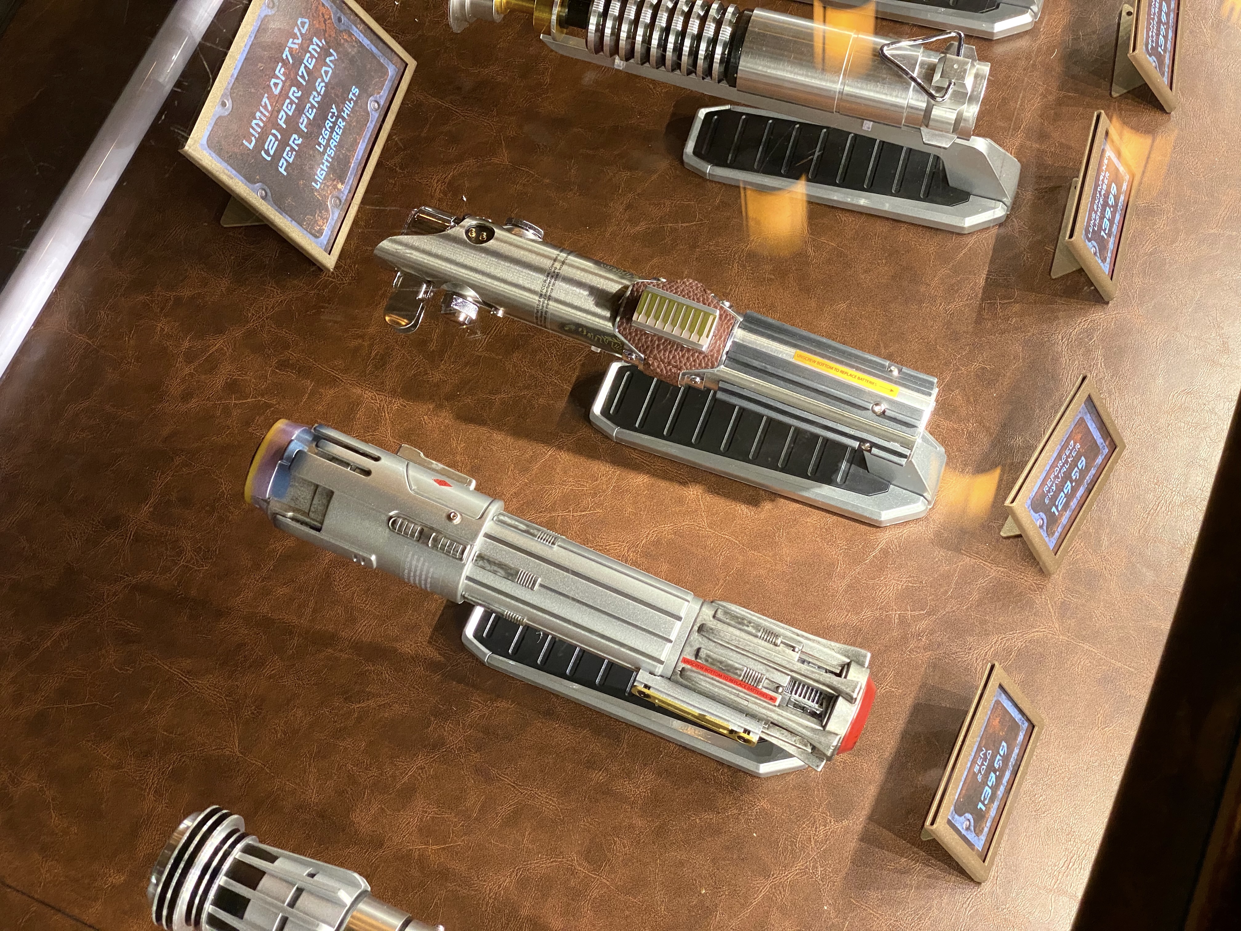 PHOTOS: New Ben Solo and Reforged Skywalker Legacy Lightsabers Now ...