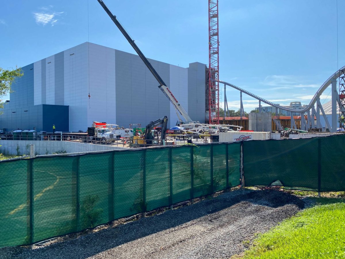 PHOTOS: Work Continues on Massive Illuminated Canopy, Additional ...