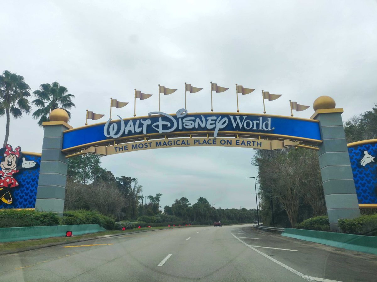 PHOTOS: Completed New Sign Unveiled at Western Way Entrance to Walt ...