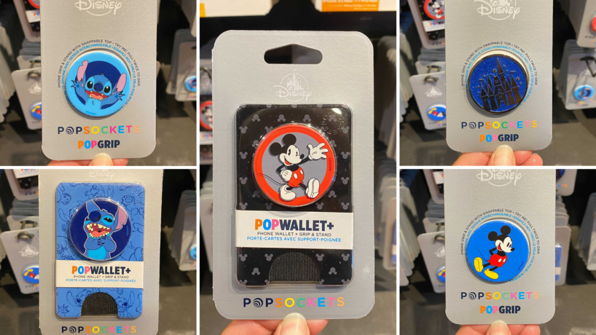 PHOTOS: New Mickey Mouse, Stitch, and Cinderella Castle PopSockets and ...