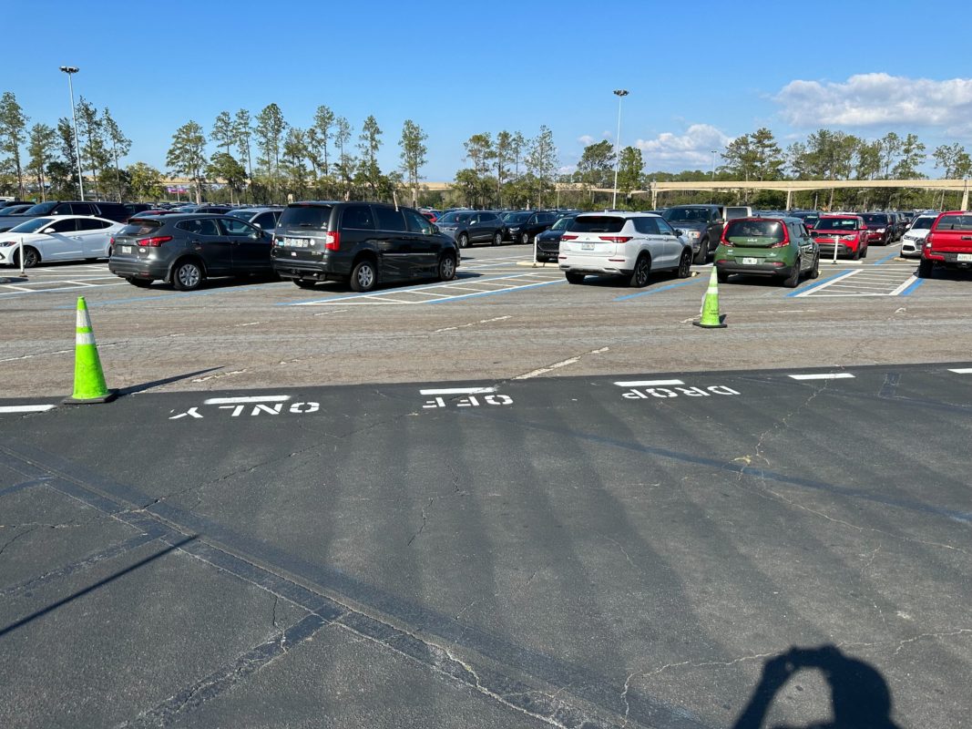 PHOTOS: Ride Share Drop-Off and Pick-Up Area Totally Revamped at EPCOT ...