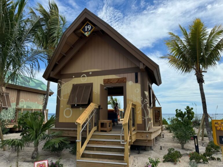 Beach Erosion in Front of Disney’s Lookout Cay Cabanas - Disney by Mark