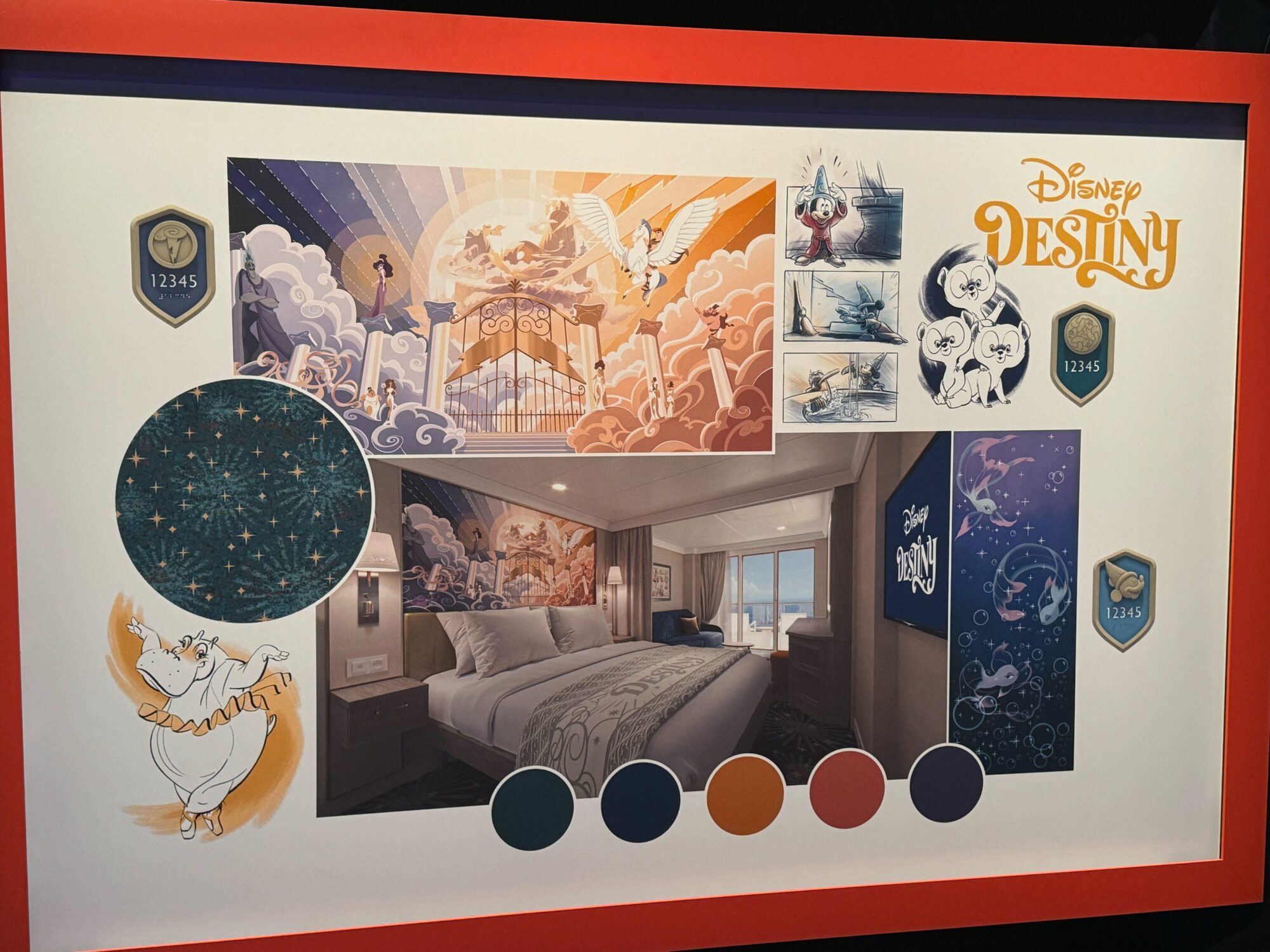 More Art, Finishes, and Fun Details of the Disney Destiny & Disney ...