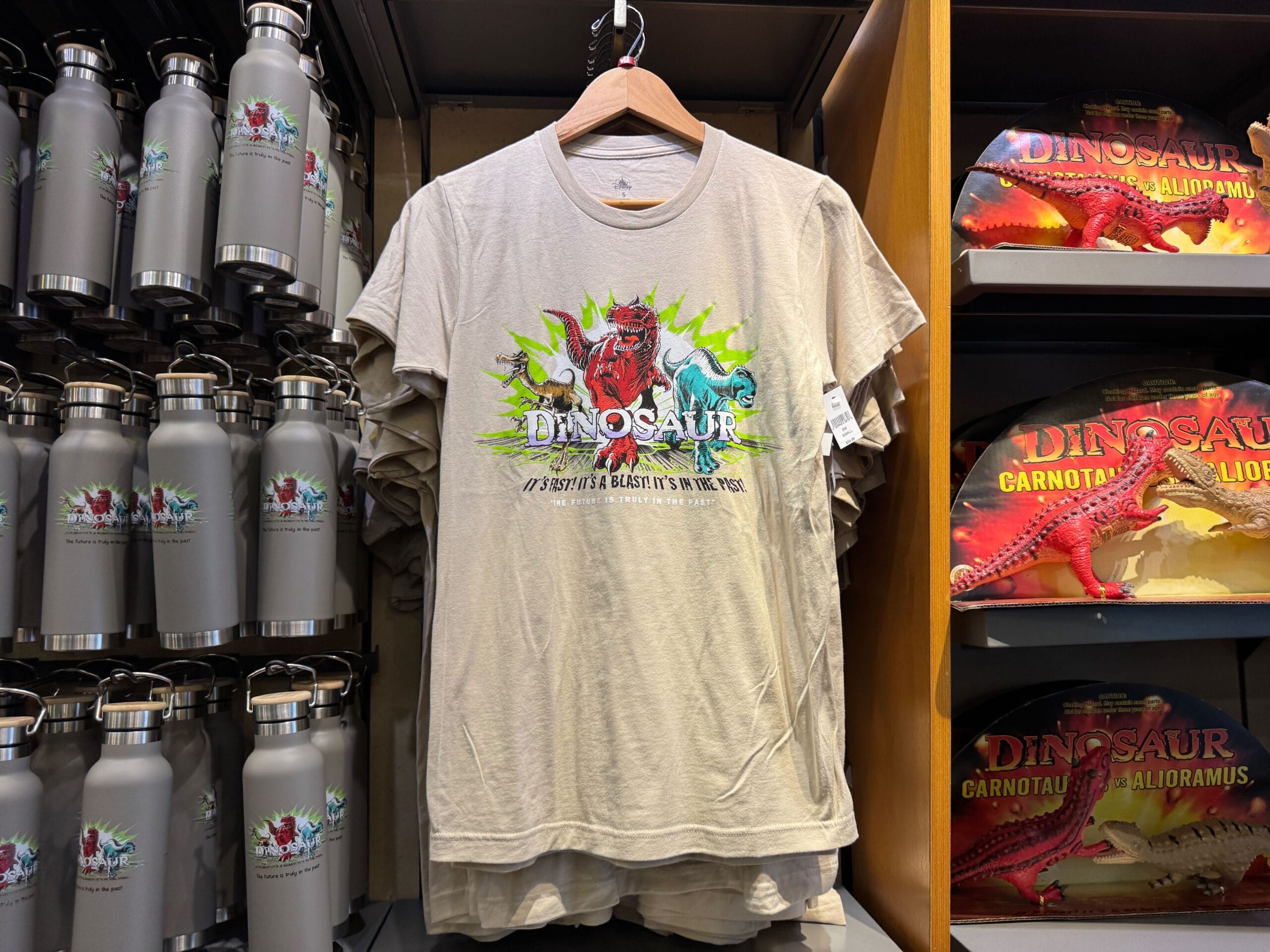 New DINOSAUR Merchandise Collection Released Before Ride's Permanent ...