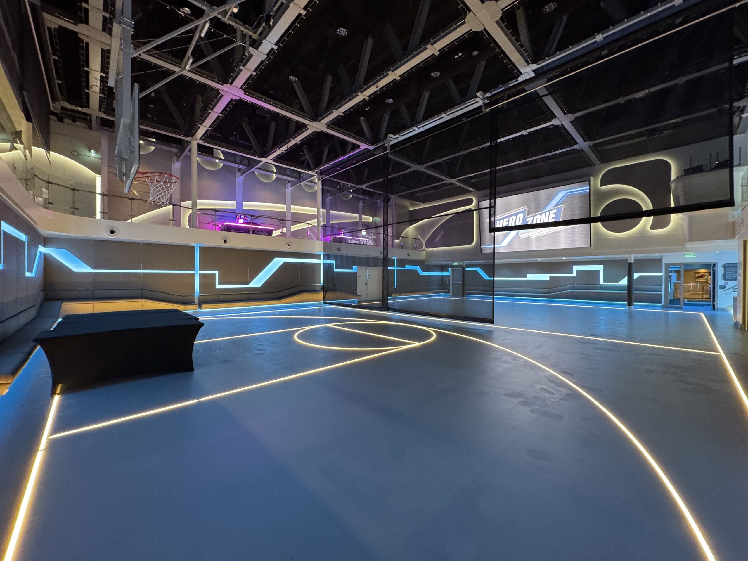 FULL TOUR: Incredibles-Themed Hero Zone Sports Arena on the Disney ...