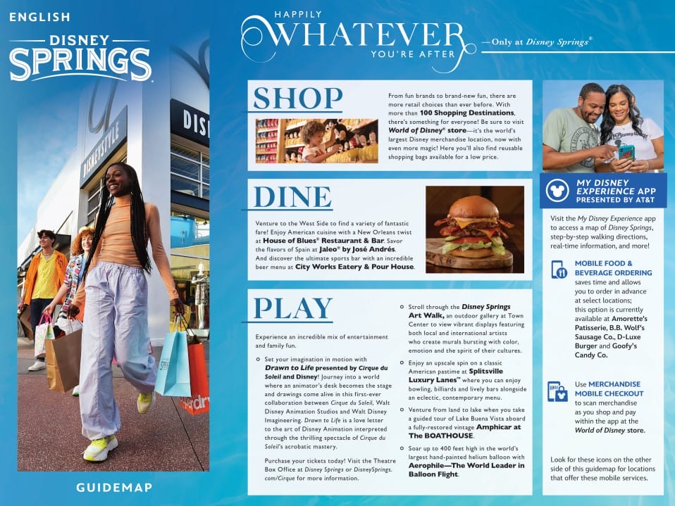 Disney Springs Map
