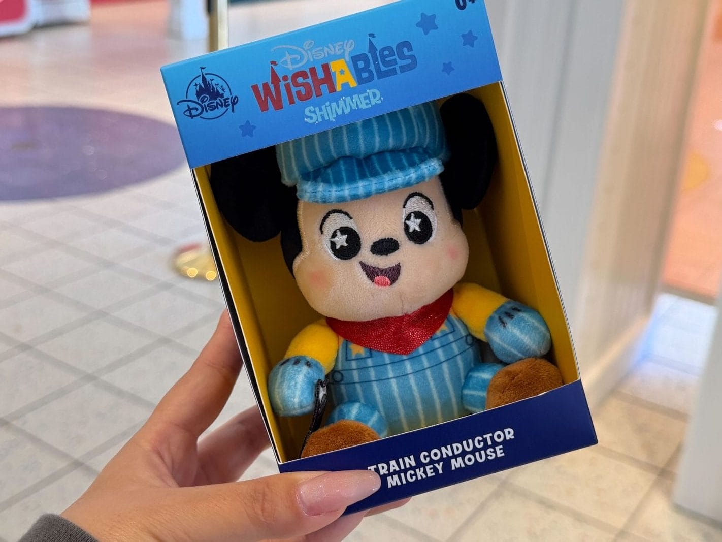 Train Conductor Mickey Wishable Launches At Disney Springs With Signing ...
