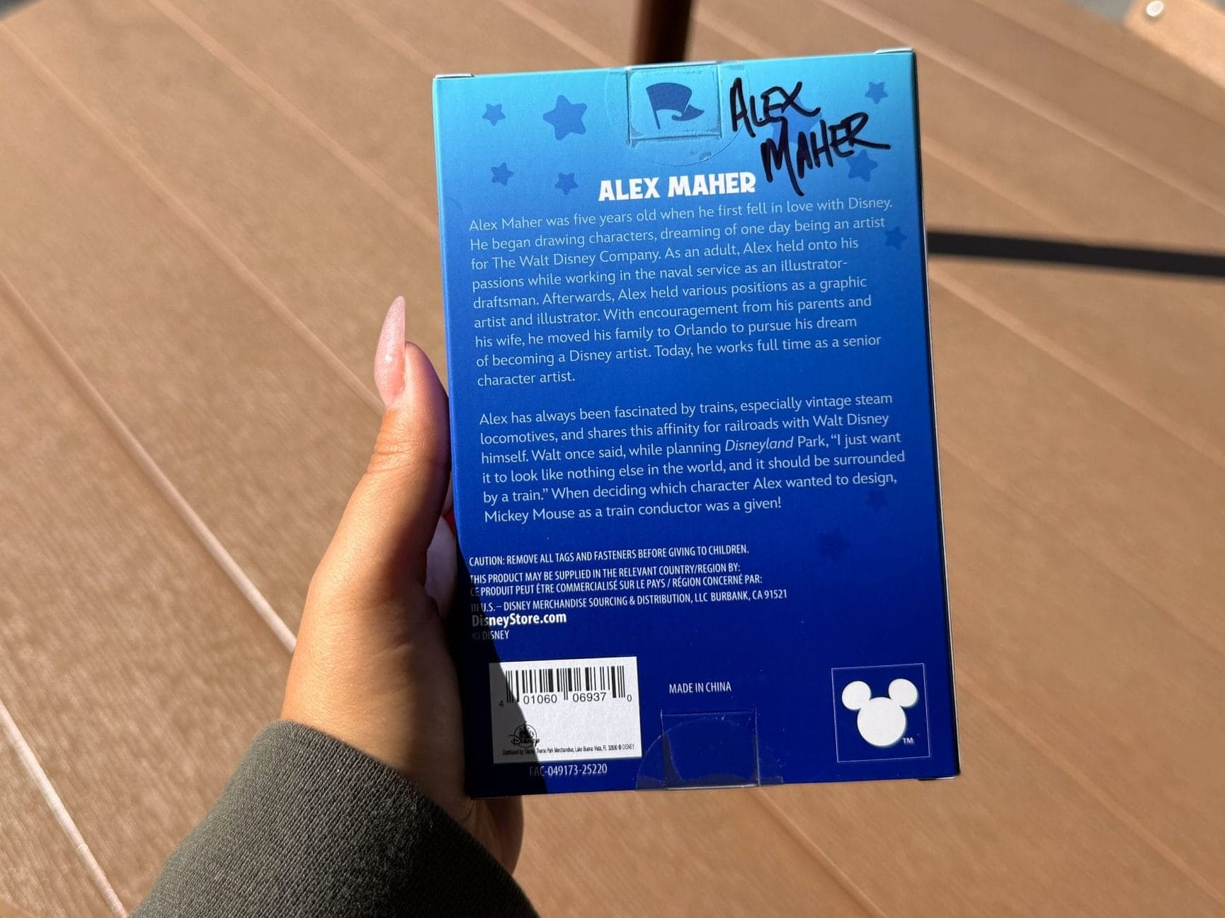 Train Conductor Mickey Wishable Launches At Disney Springs With Signing ...