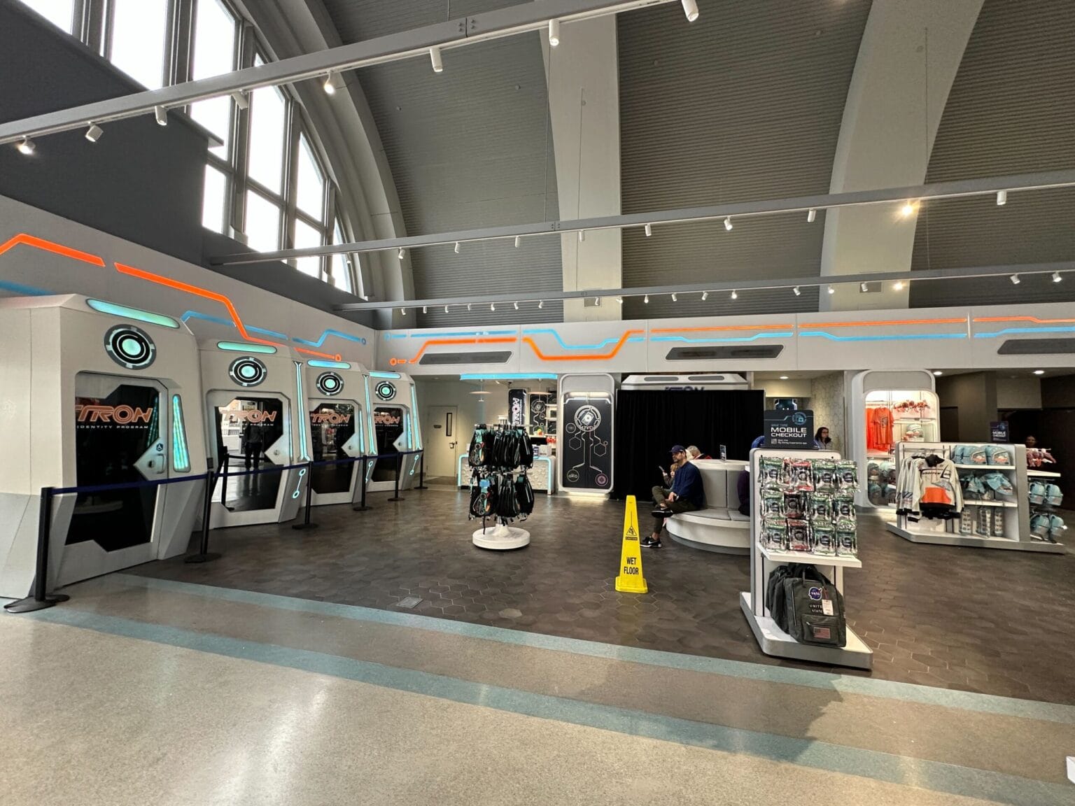 TRON Identity Program Stations Replaced With Bench at Magic Kingdom ...