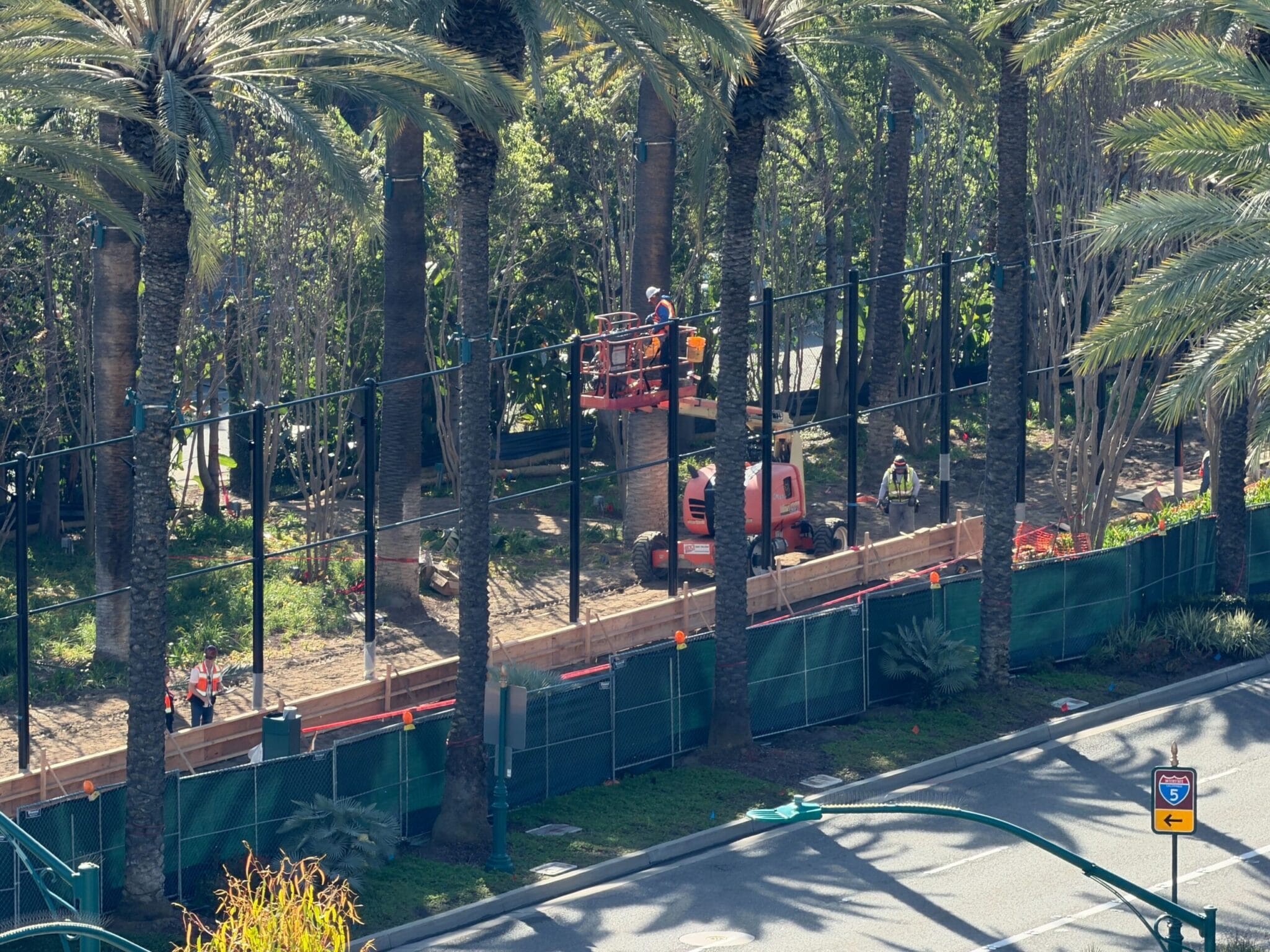 Perimeter Fence Panels Going Up Around ‘Coco’ Ride at Disneyland Resort ...
