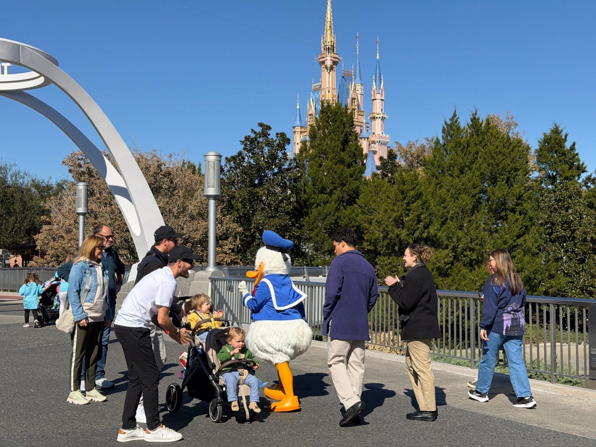 Mickey Mouse & Donald Duck Roaming in Magic Kingdom - Disney by Mark