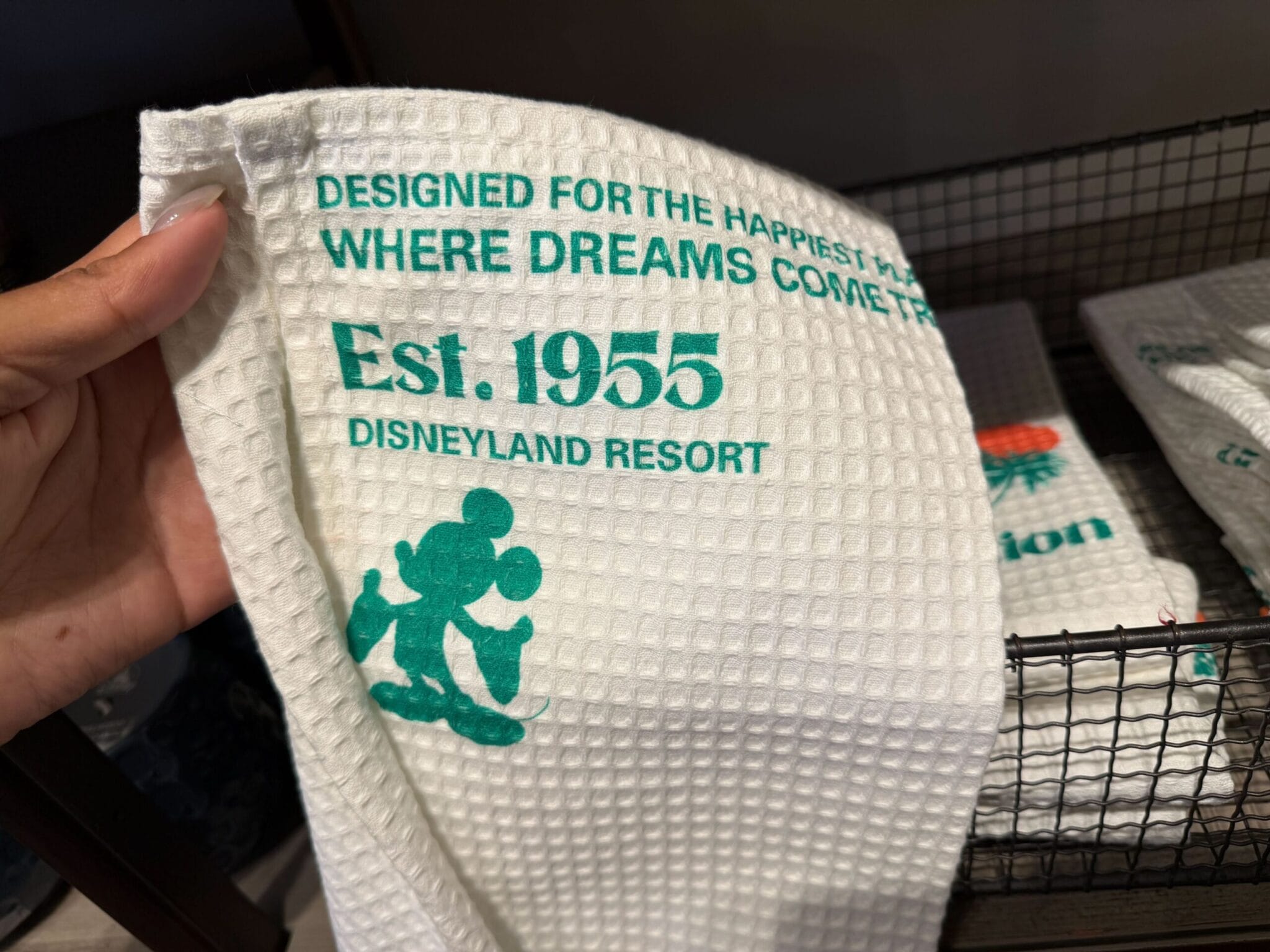 Disneyland Kitchen Towel and Fantasyland Pillow Now at Disneyland ...