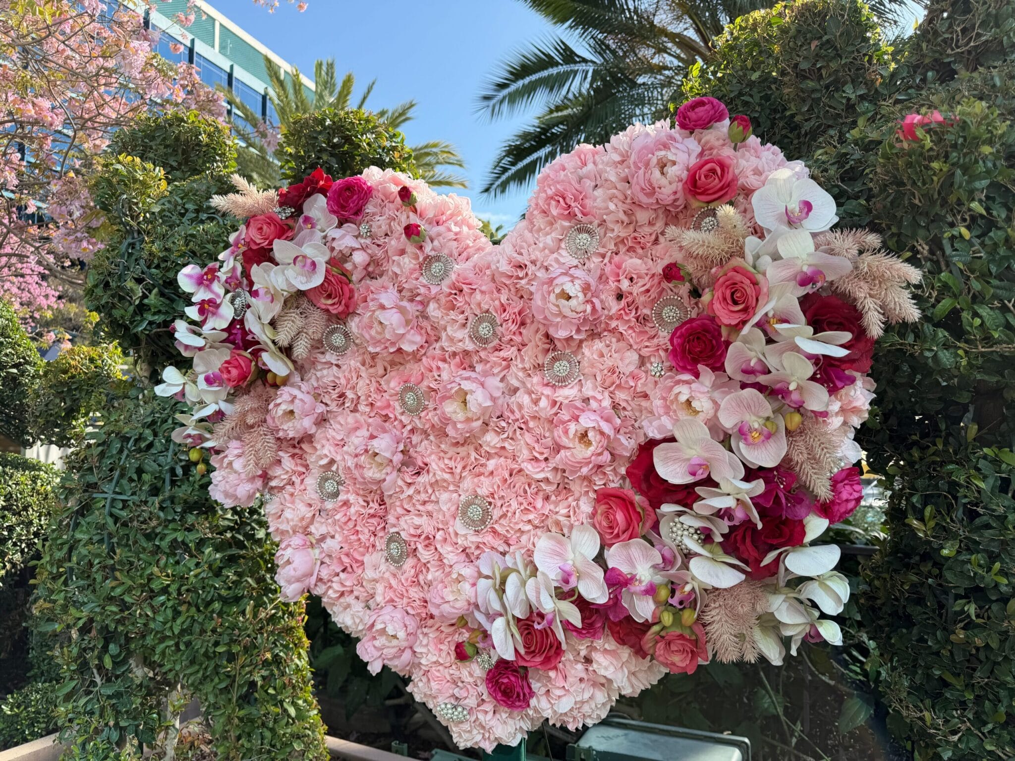 Valentine’s Day Topiary & Photo Booth Options at Disneyland Hotel ...
