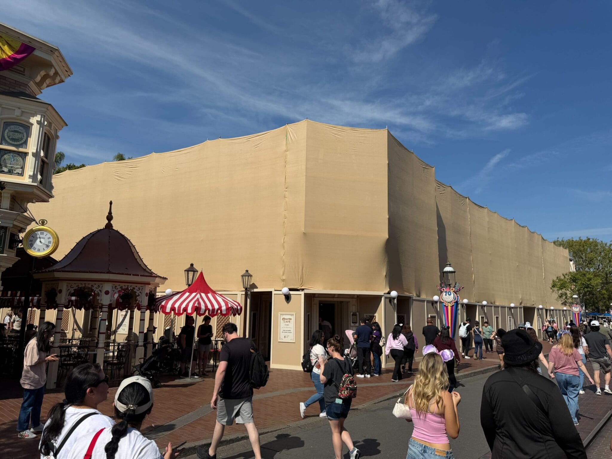 Main Street, U.S.A. Completely Covered from Carnation Café to ...