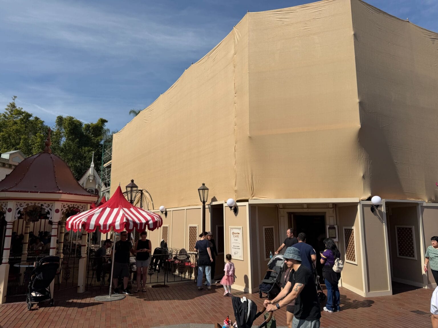 Main Street, U.S.A. Completely Covered from Carnation Café to ...