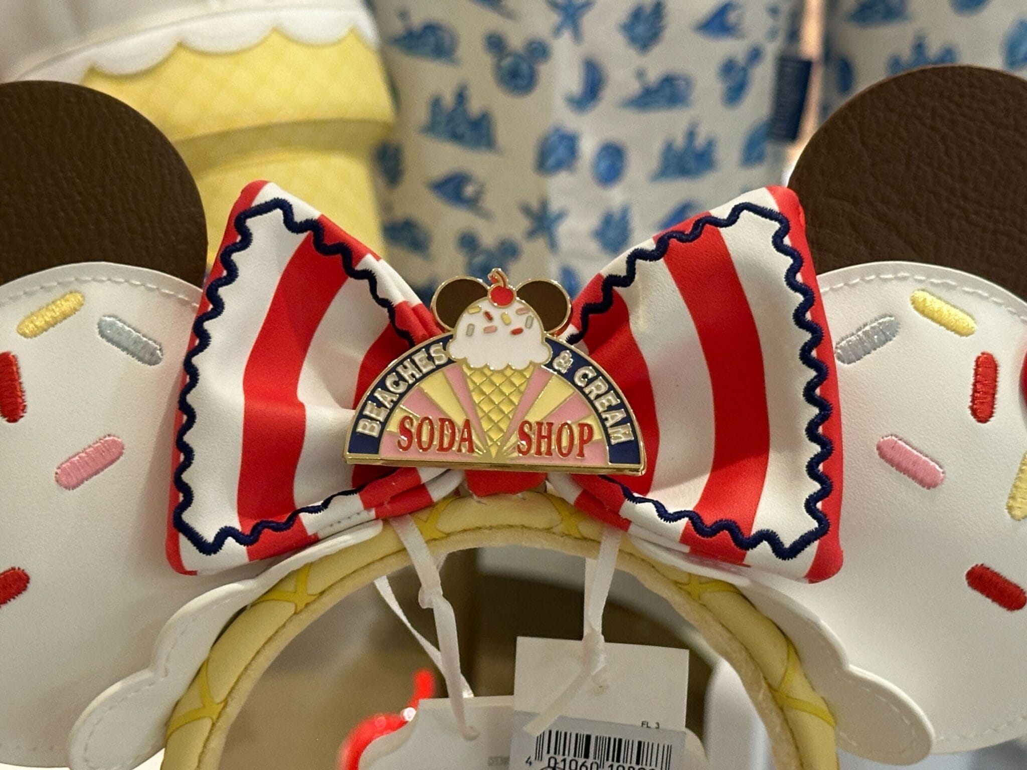 Beaches & Cream Soda Shop Ice Cream Loungefly Ear Headband at Disney ...