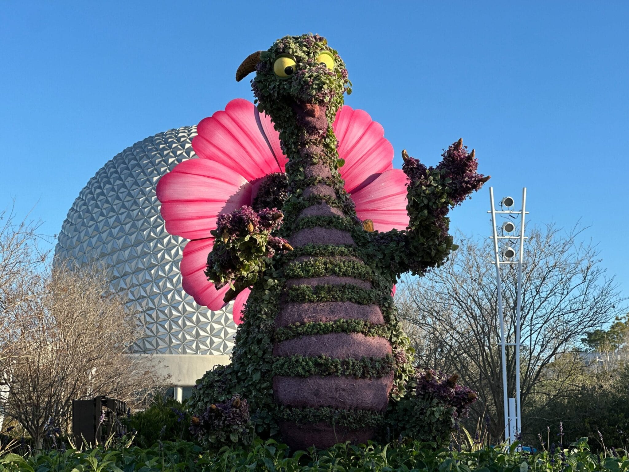 Figment Topiary Arrives for EPCOT International Flower & Garden ...