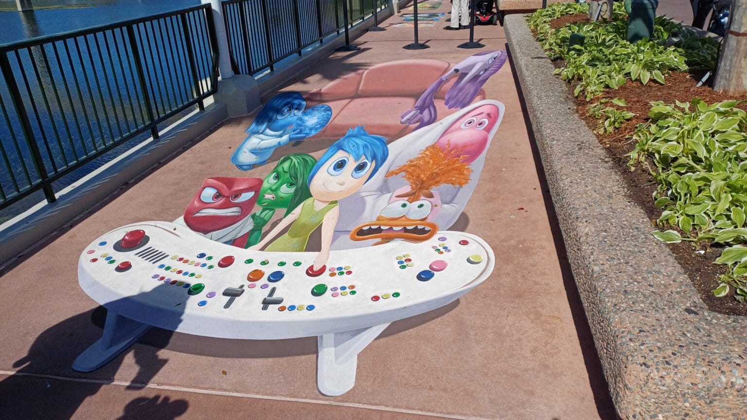 3D ‘Inside Out 2’ Chalk Art Appears for EPCOT Festival of the Arts 2026 ...
