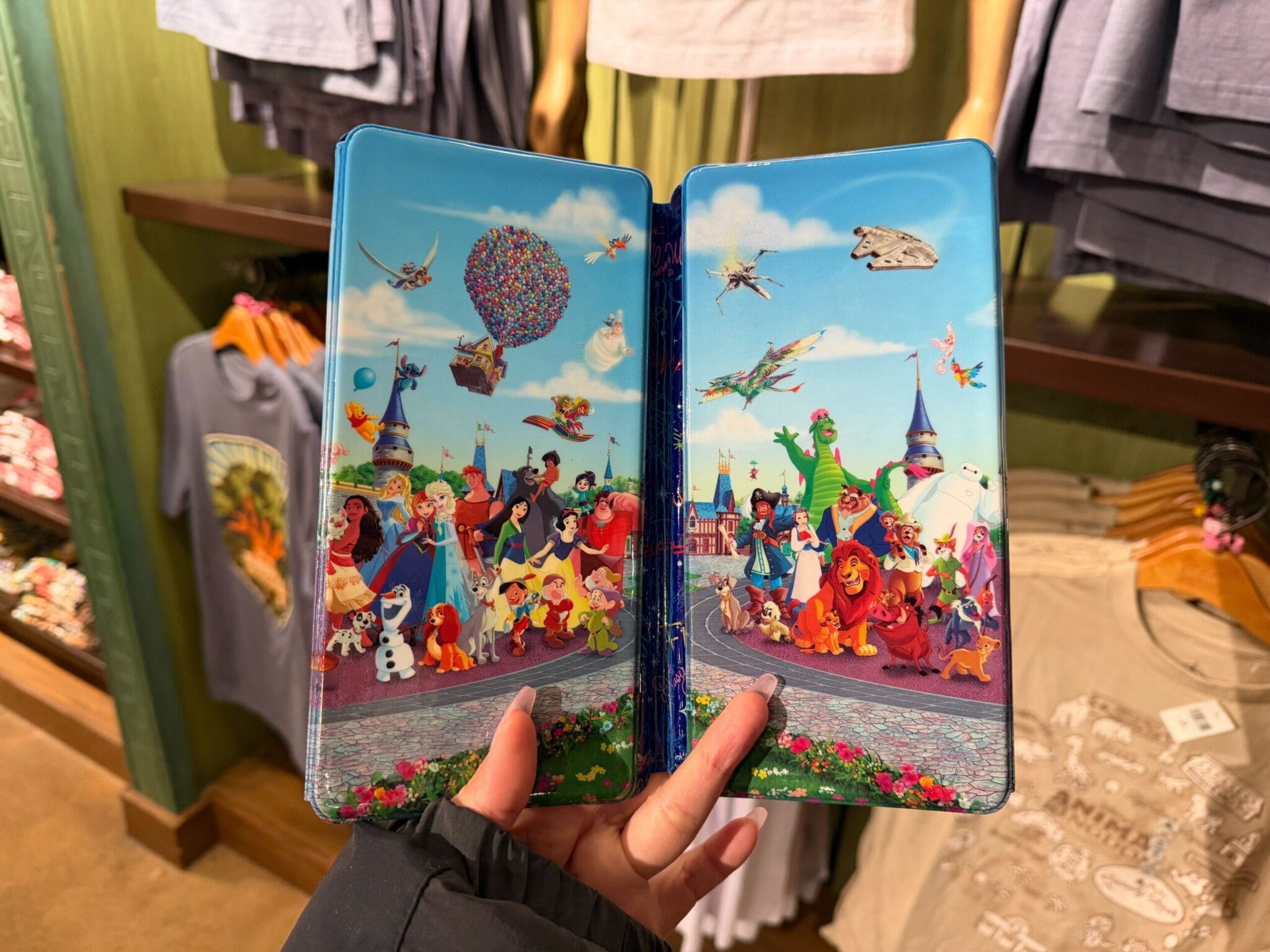 Disney Characters Pressed Penny Book, Autograph Book, and Photo Frame ...