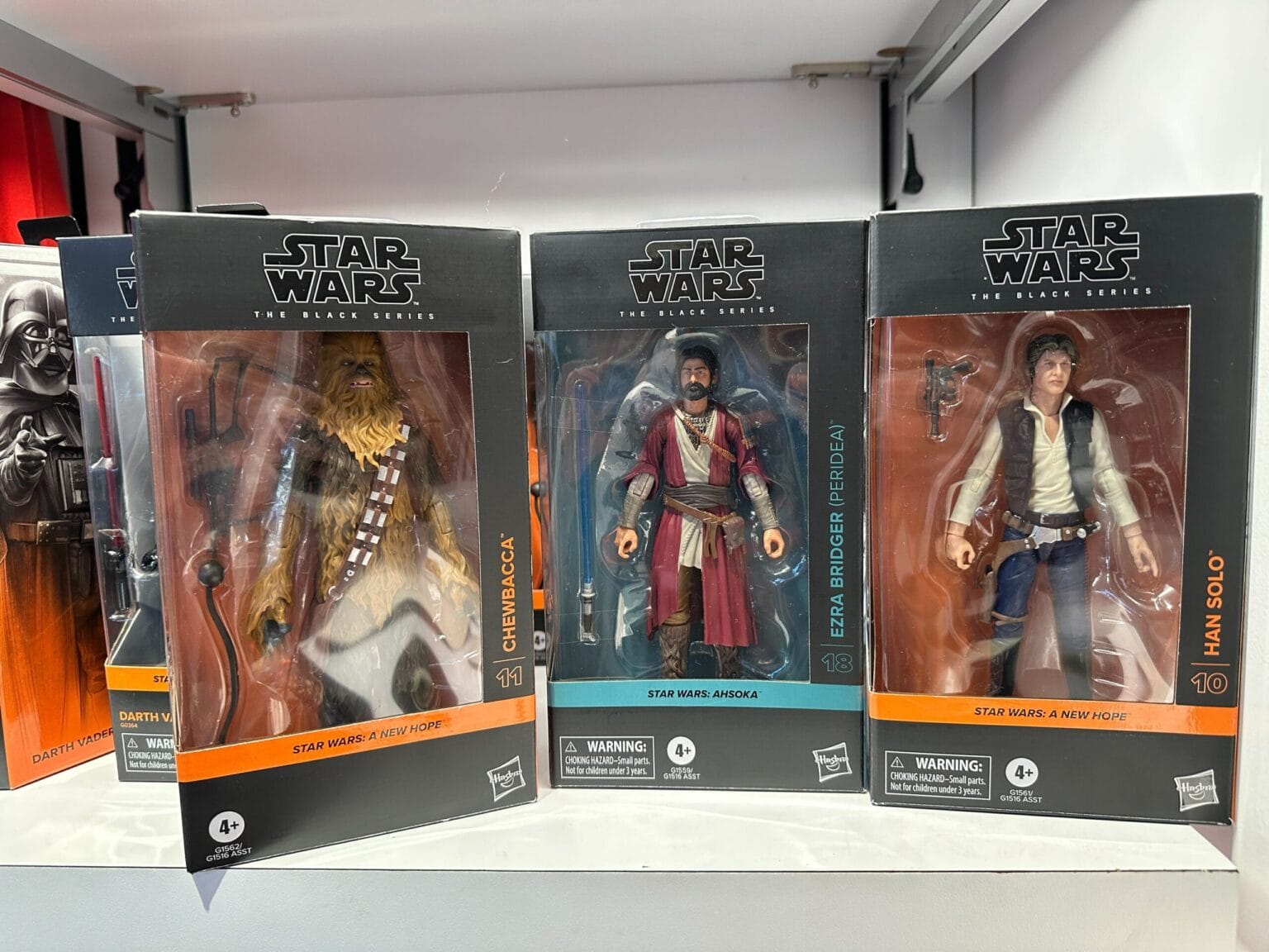 Star Wars Ahsoka, Jedi Survivor, and A New Hope Action Figures at Walt ...