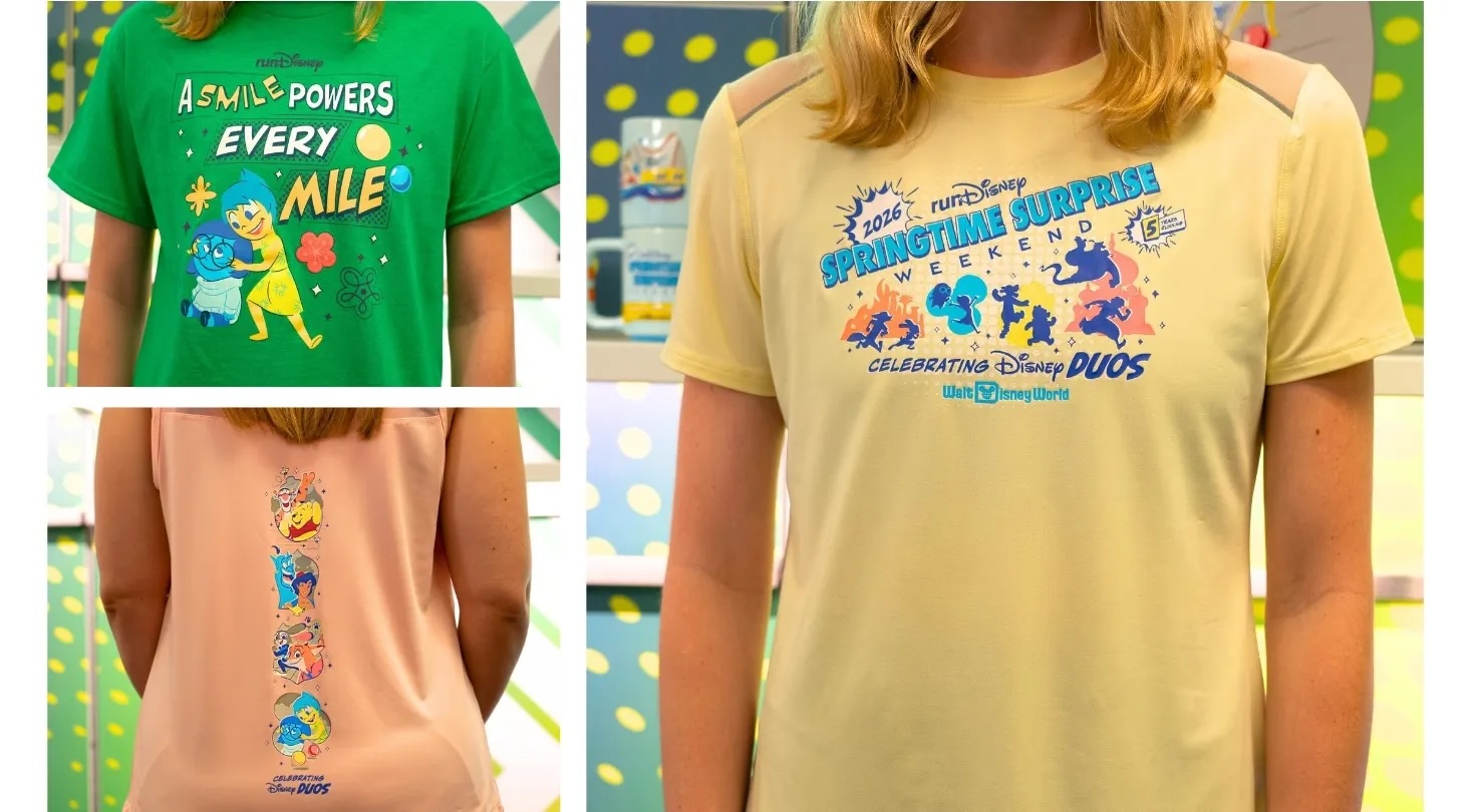 First Look at 2026 runDisney Springtime Surprise Weekend Merchandise ...
