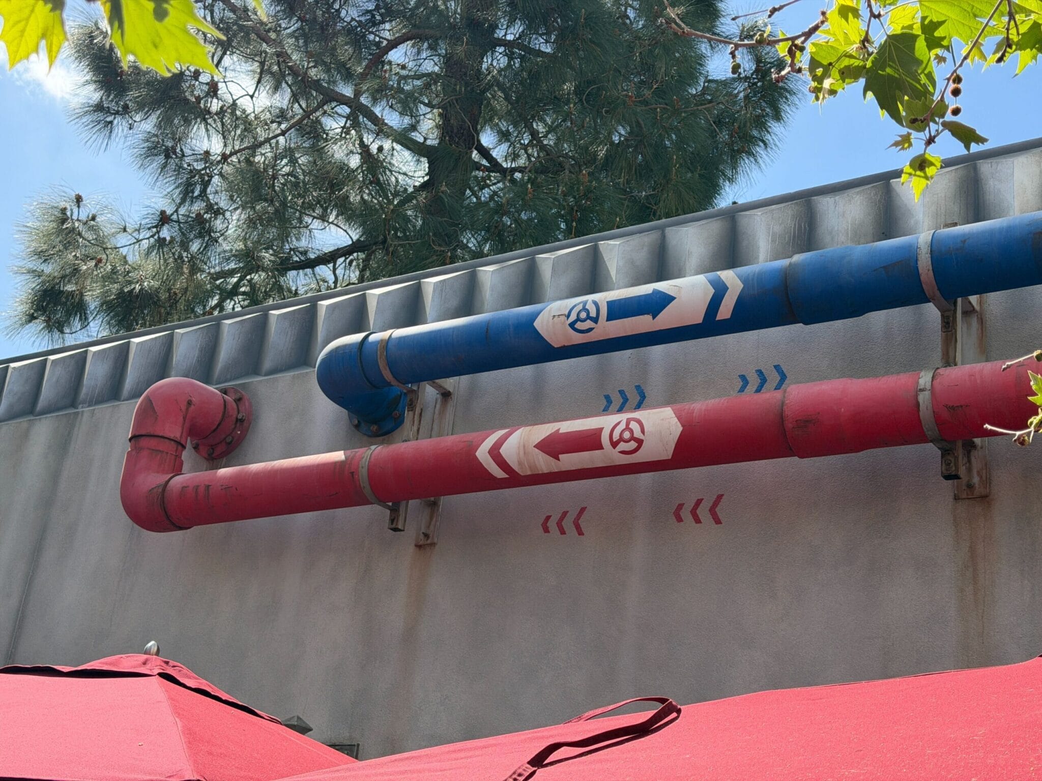 Avengers Campus Opens New Iron Man-Themed Seating Area - Disney by Mark