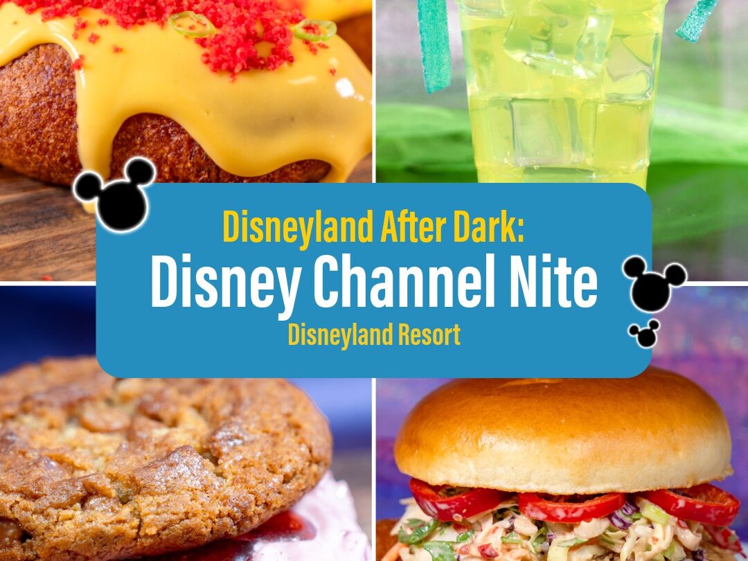 All Menu Items Announced for Disneyland After Dark Disney Channel Nite ...