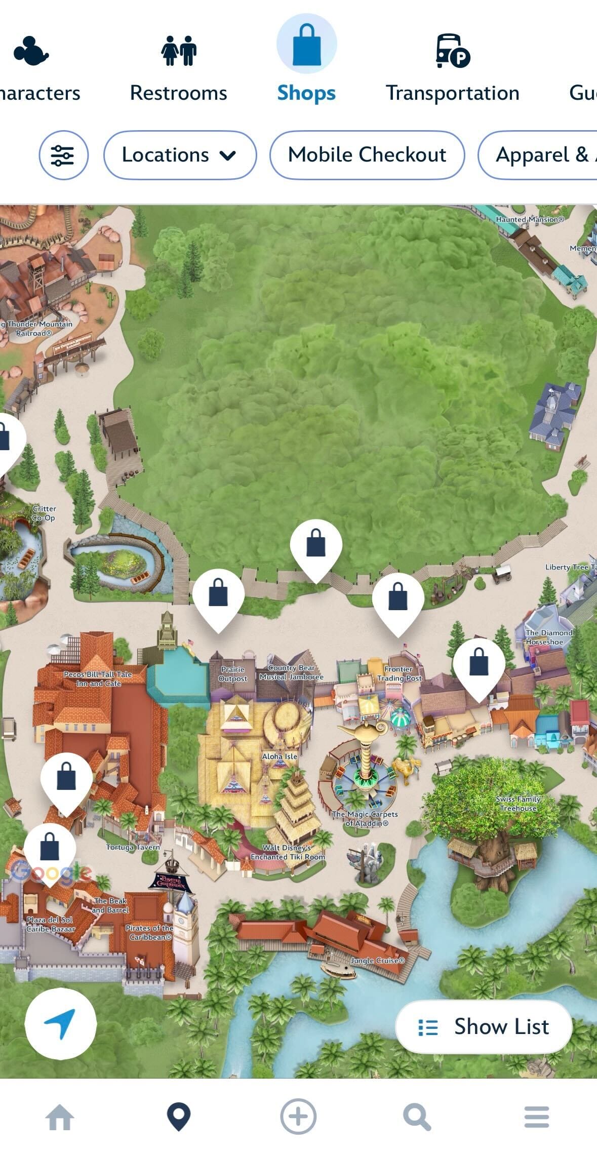 Frontierland Kiosks Disappear From Digital Park Map as Closure Looms ...