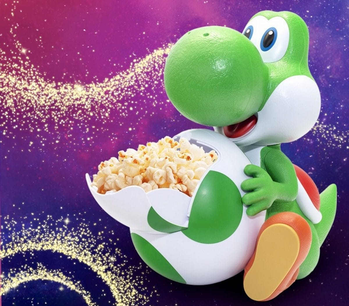 ‘Super Mario Galaxy Movie’ Yoshi Popcorn Bucket Debuting at AMC ...
