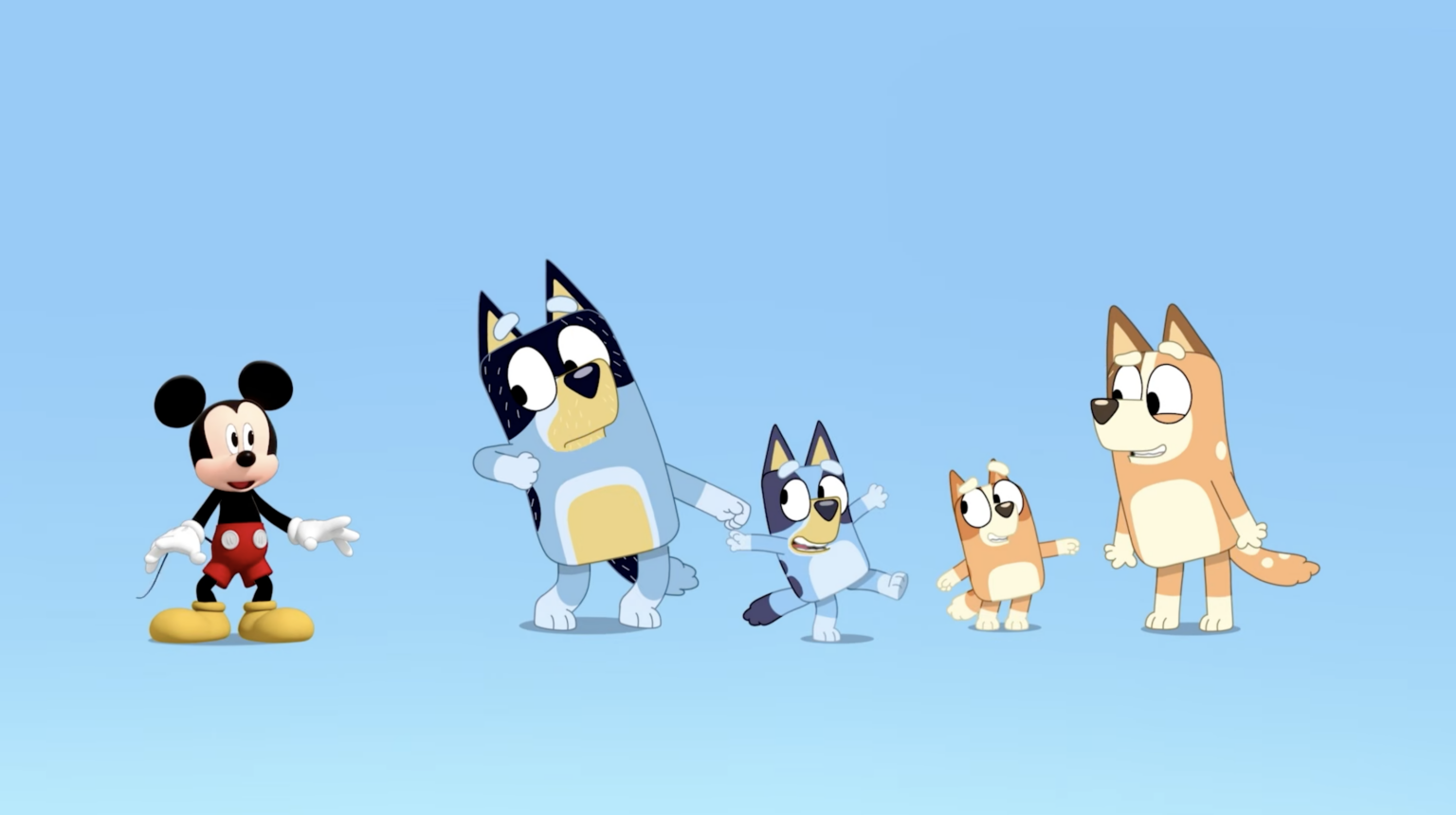 Mickey Mouse Clubhouse and Bluey Crossover in New Disney+ Short ...
