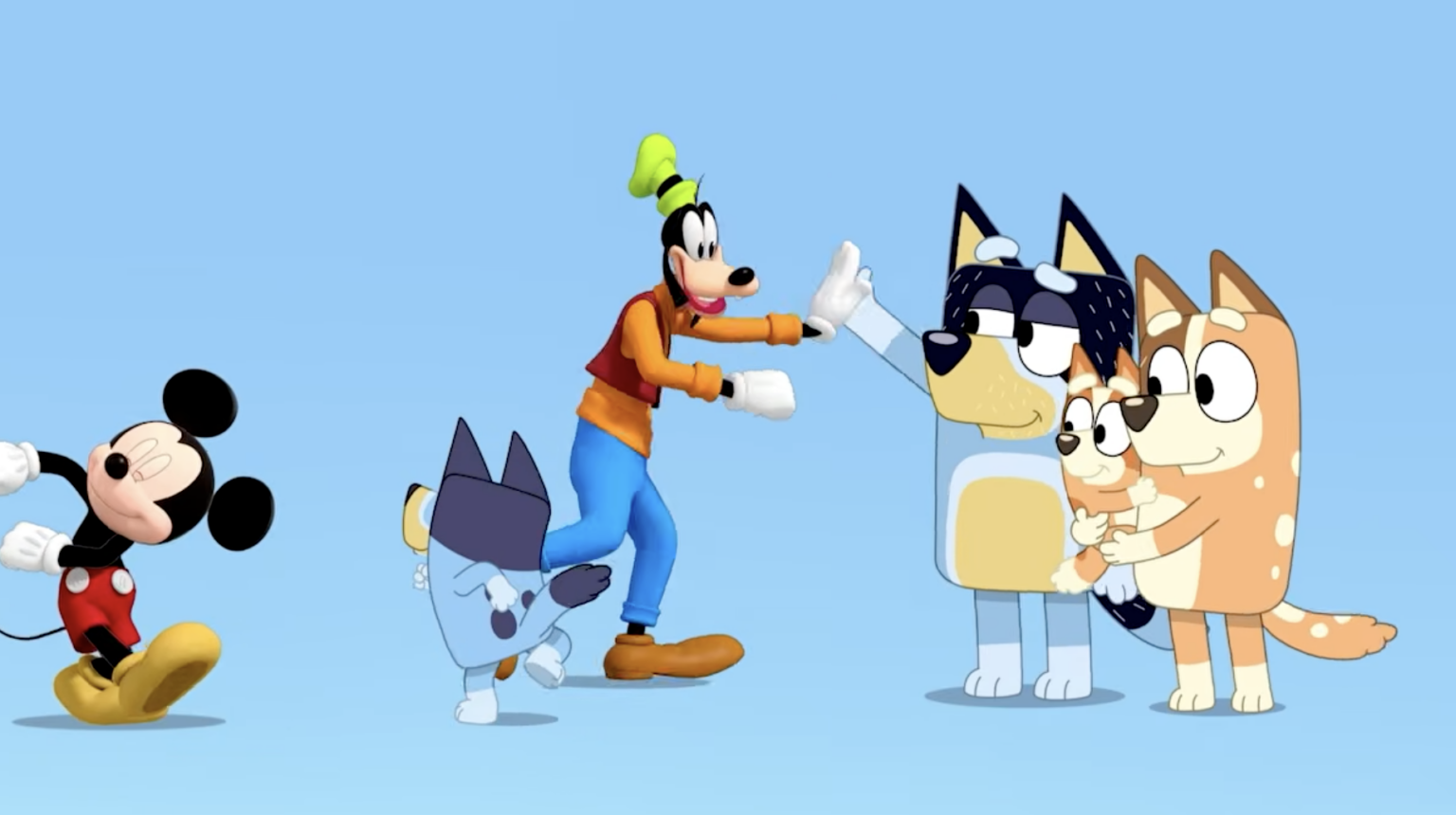 Mickey Mouse Clubhouse and Bluey Crossover in New Disney+ Short ...