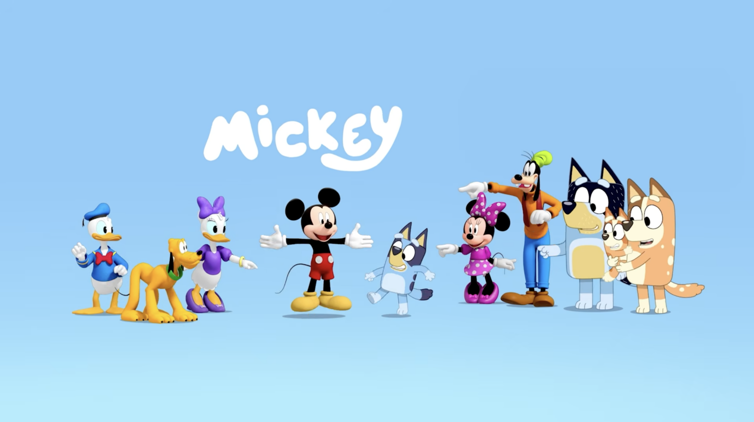 Mickey Mouse Clubhouse and Bluey Crossover in New Disney+ Short ...