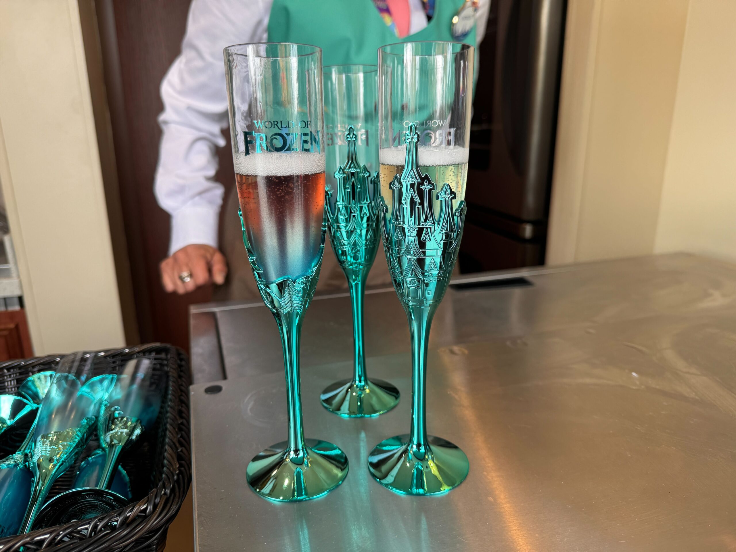 World of Frozen Champagne Flute at Disney Adventure World - WDW News Today