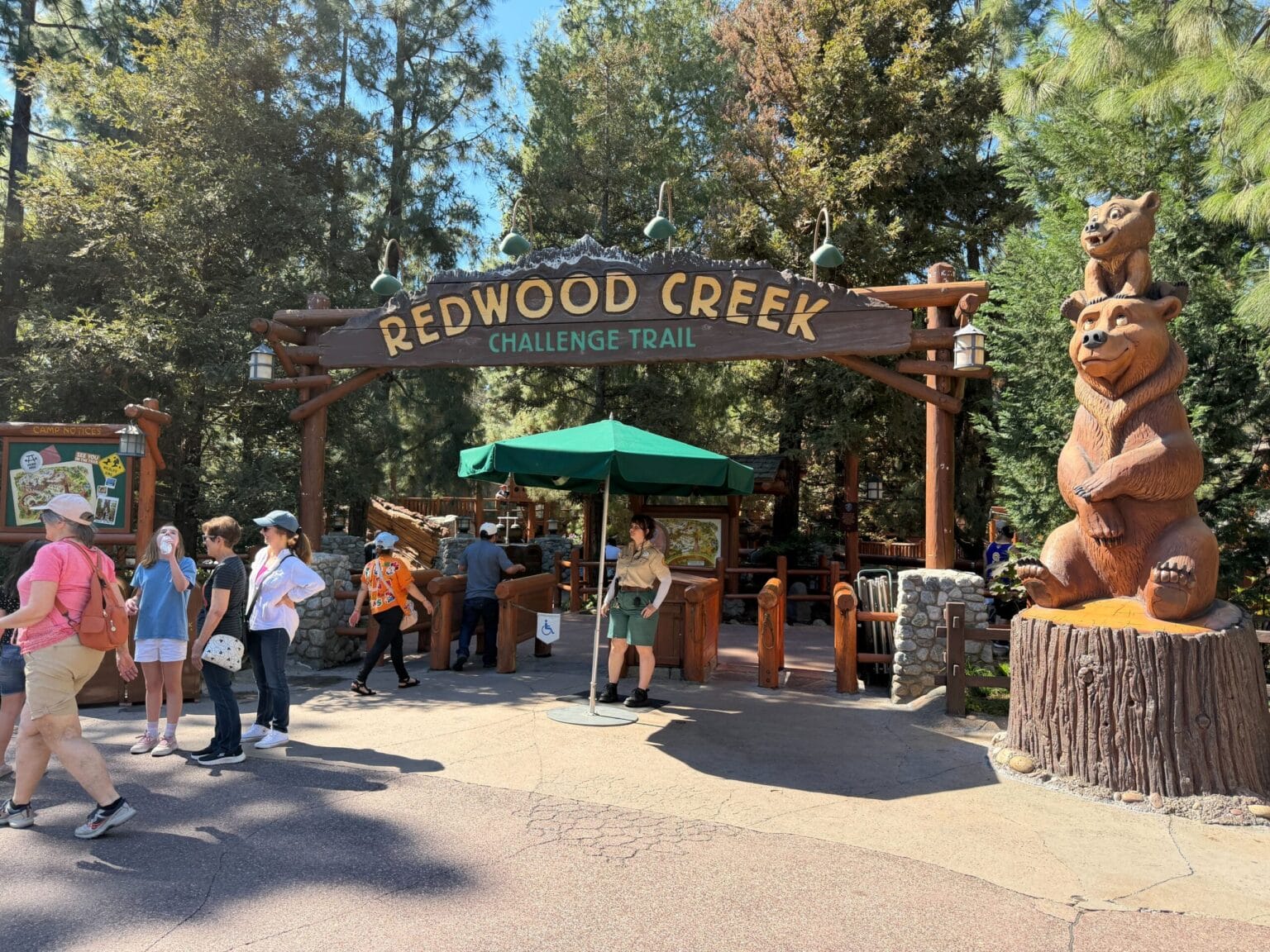Construction Completed at Disney California Adventure’s Redwood Creek ...
