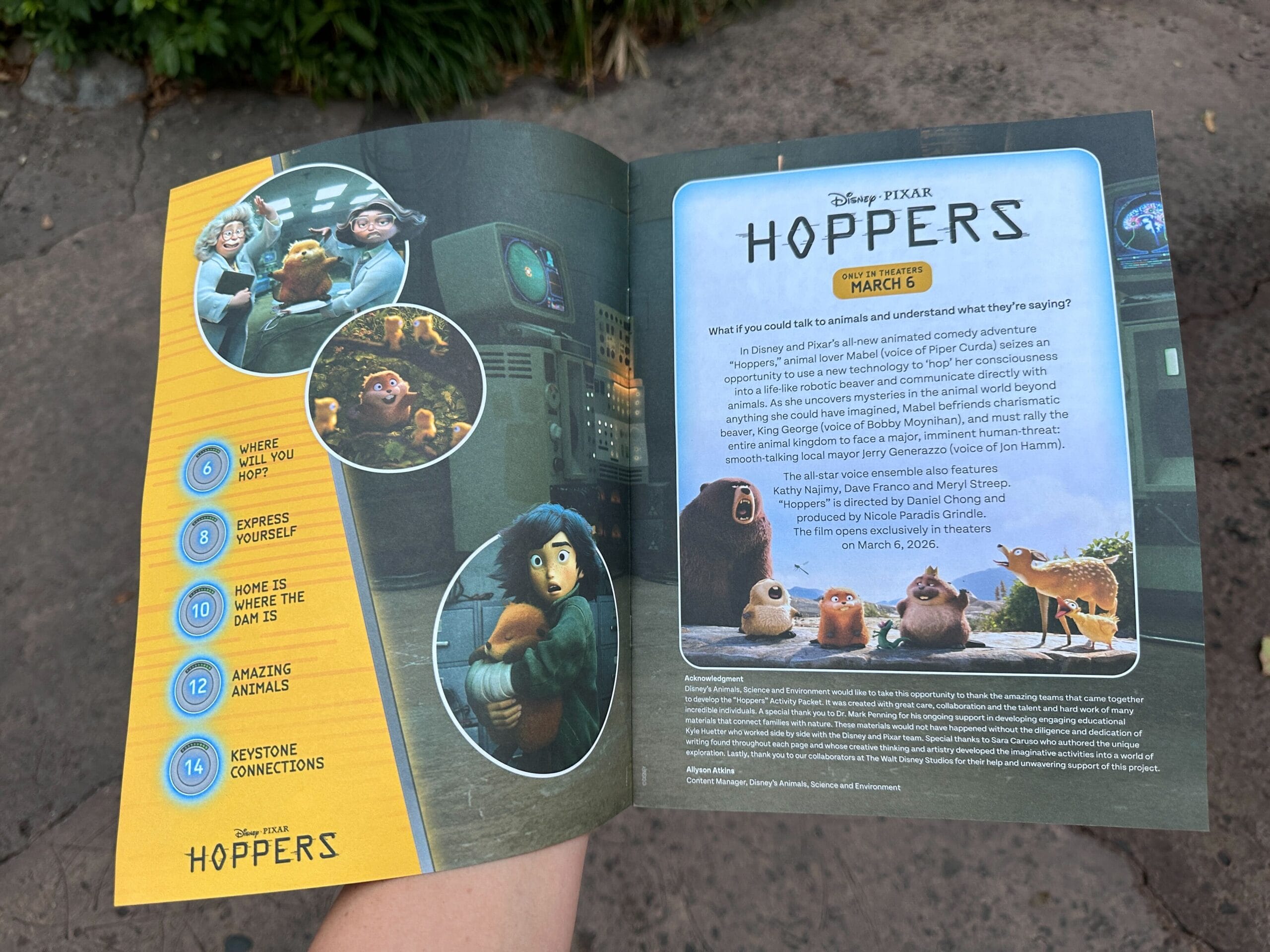 'Hoppers' Activity Book Being Passed Out at Animal Kingdom - WDW News Today