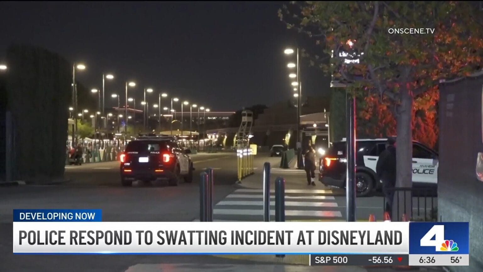 Police Respond to Hoax Shooting & Bomb Threats at Disneyland Made by ...