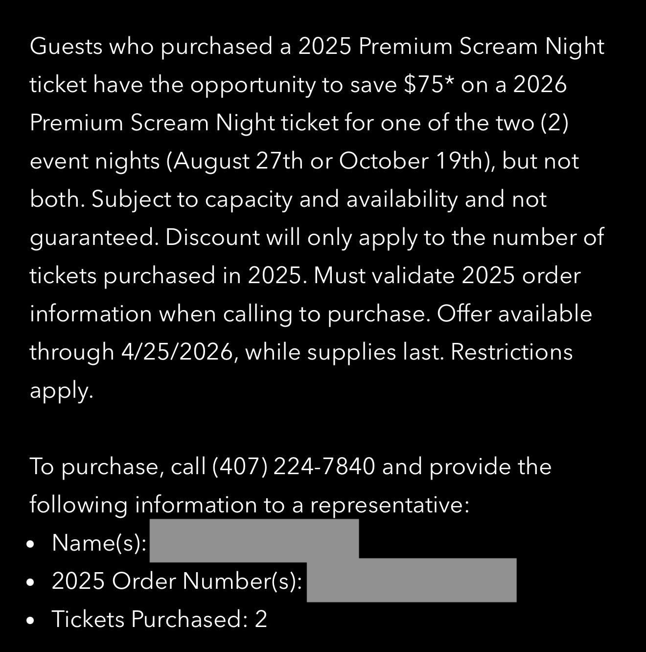 Universal Apologizes for Last Year’s HHN Kickoff with Discount on ...