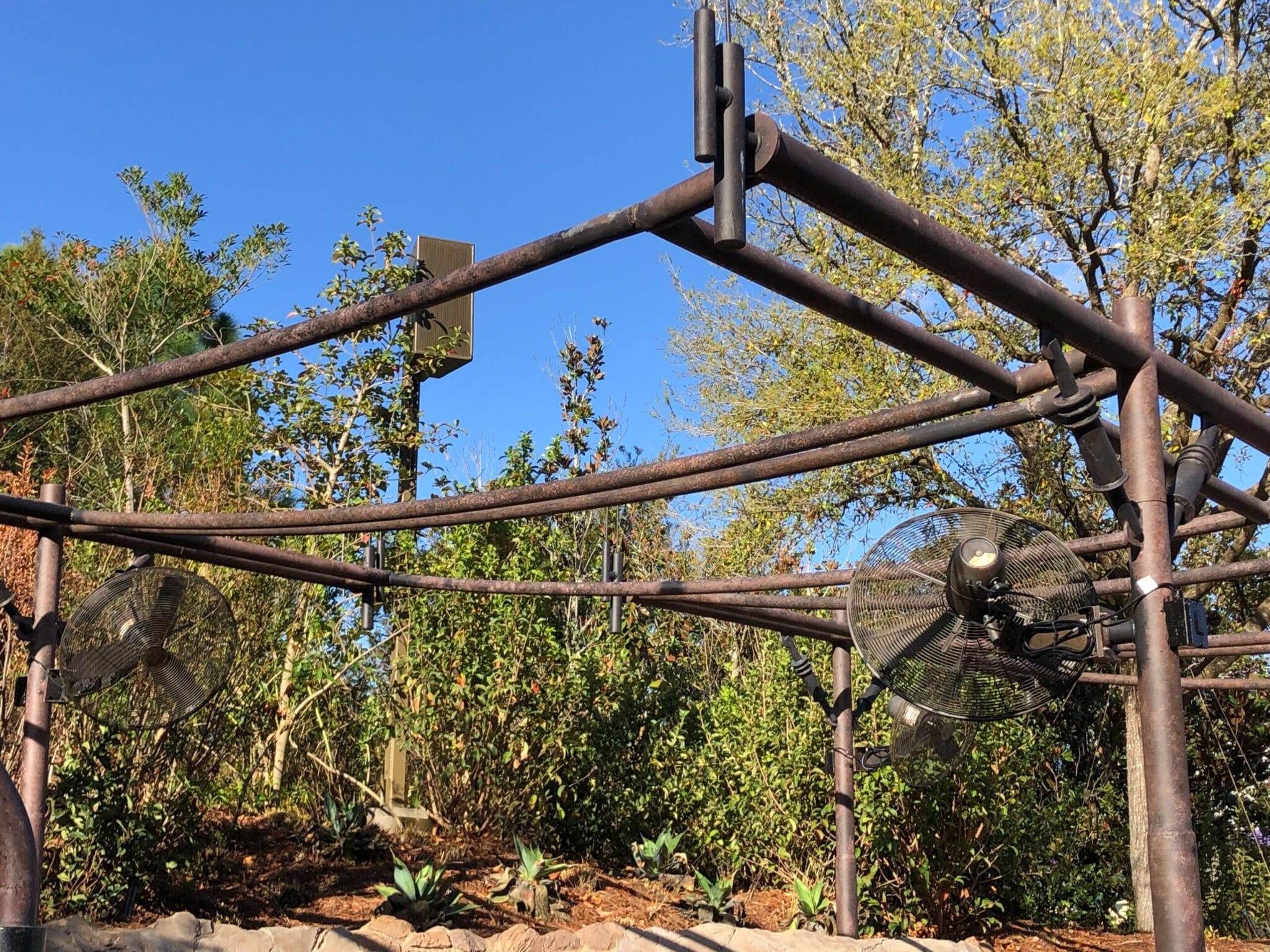 Stay Cool With Installed Fans in Star Wars: Galaxy’s Edge Seating Area ...
