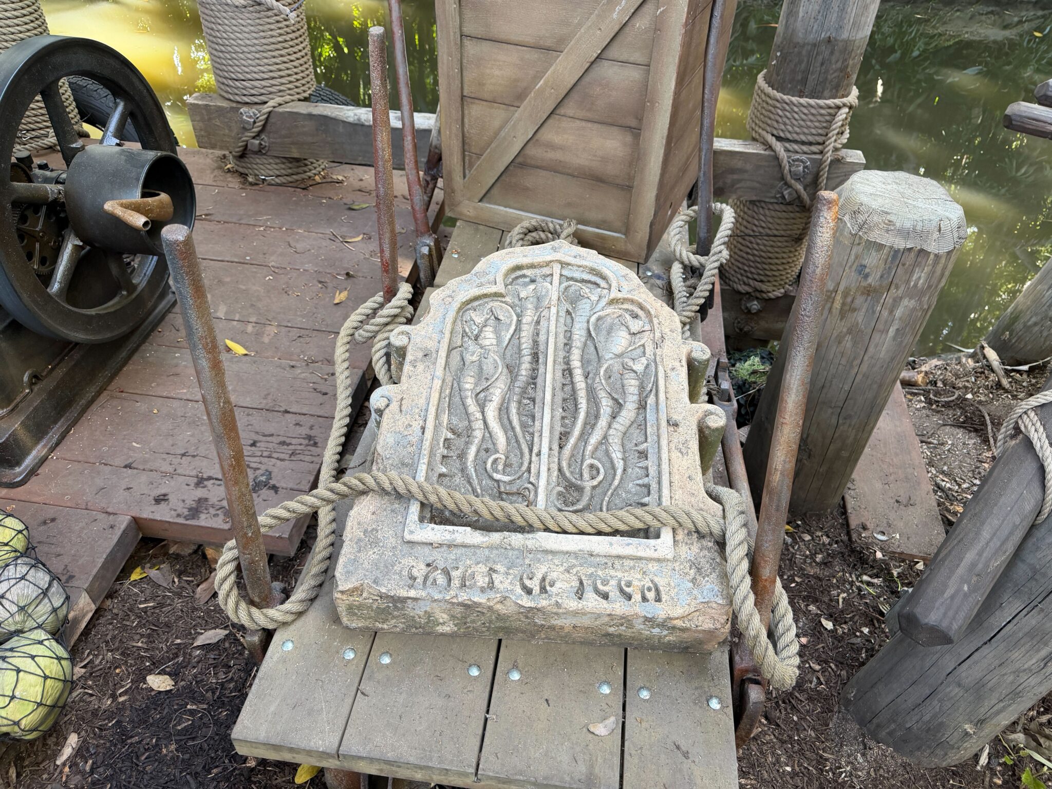 Indiana Jones Adventure Exit Queue Scene Refreshed with New Props in ...