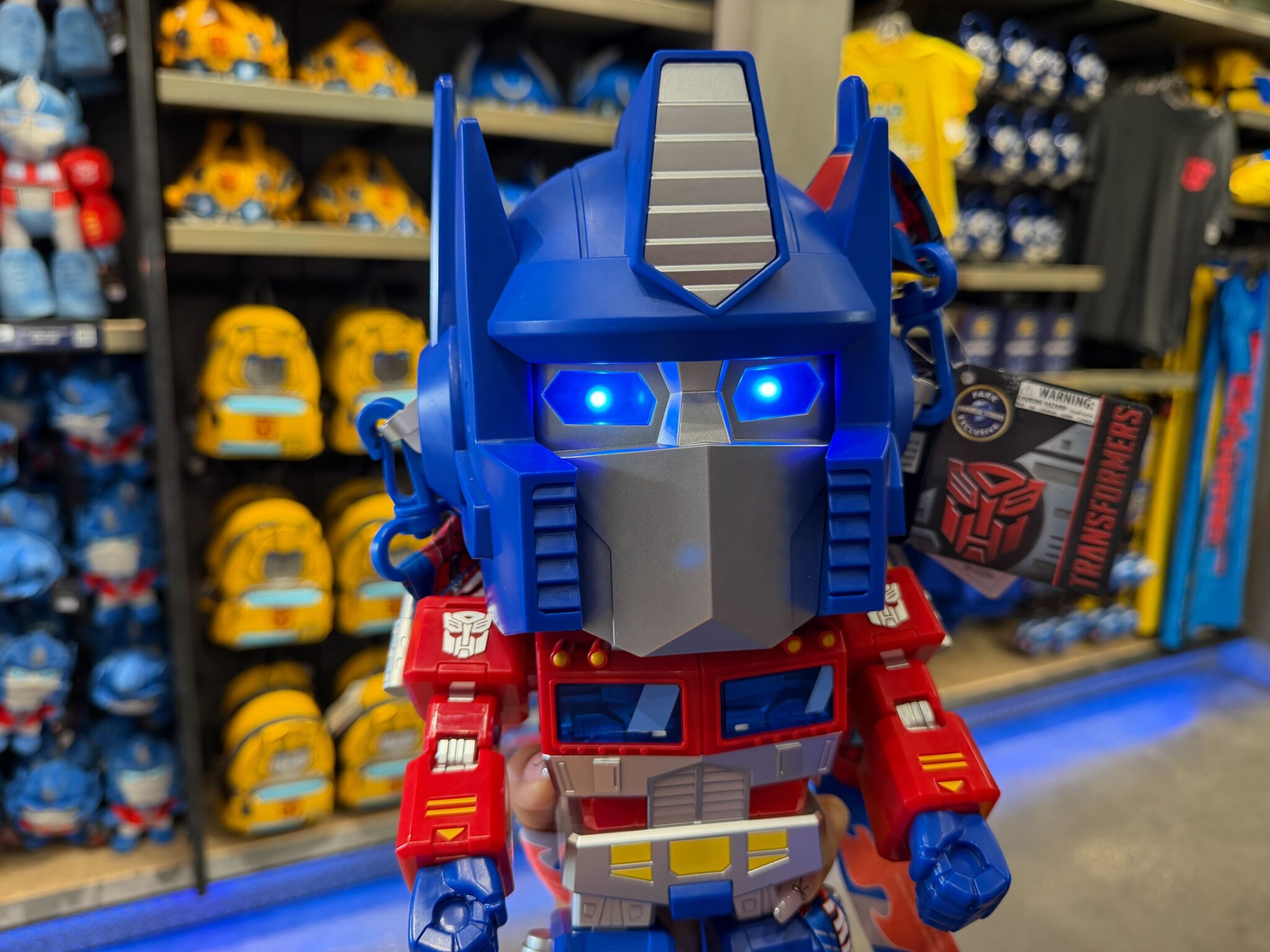 Optimus Prime Popcorn Bucket Rolls Out at Universal Orlando Resort ...