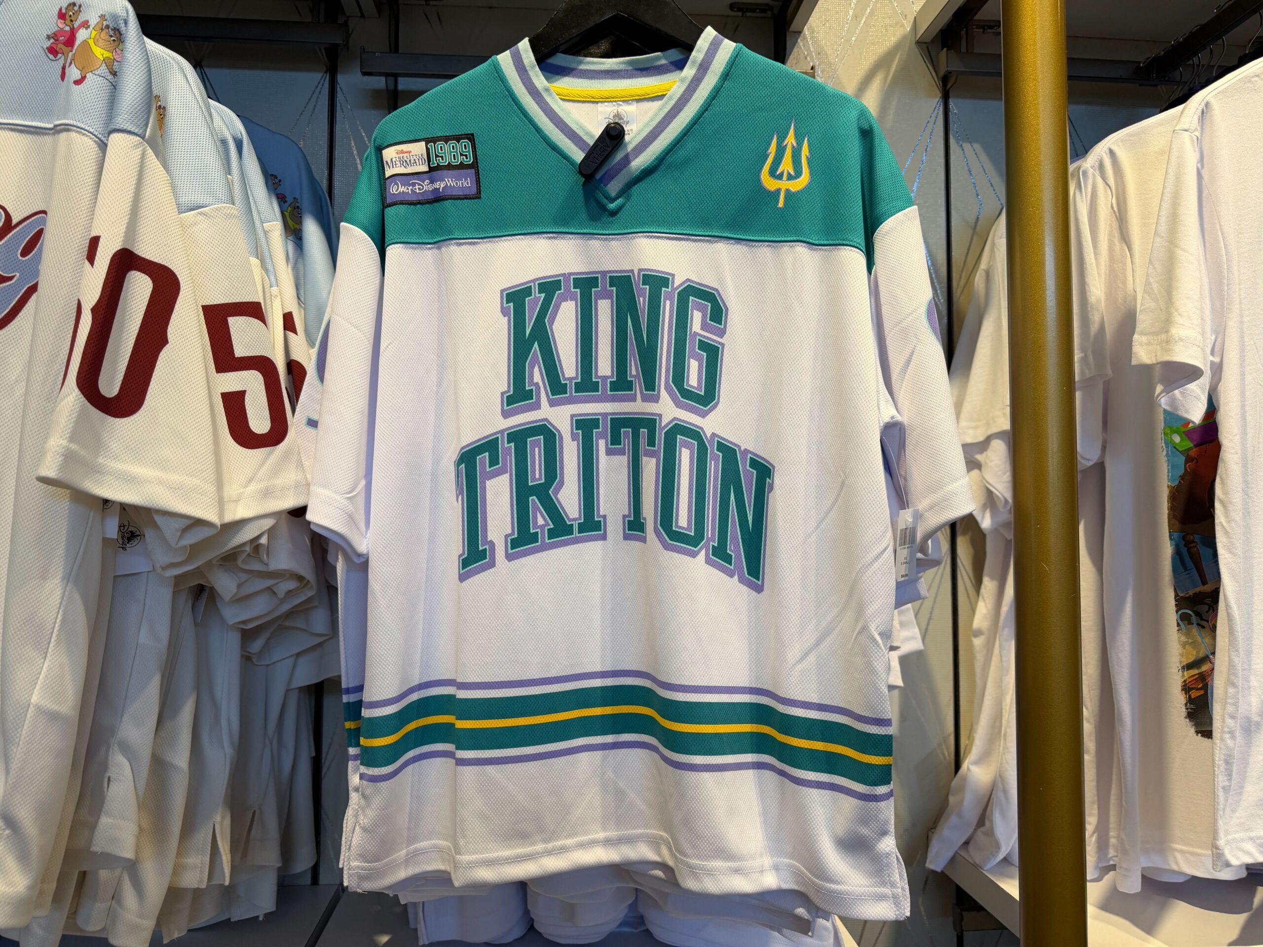 Football Jerseys Featuring Princesses and Princes at Walt Disney World ...