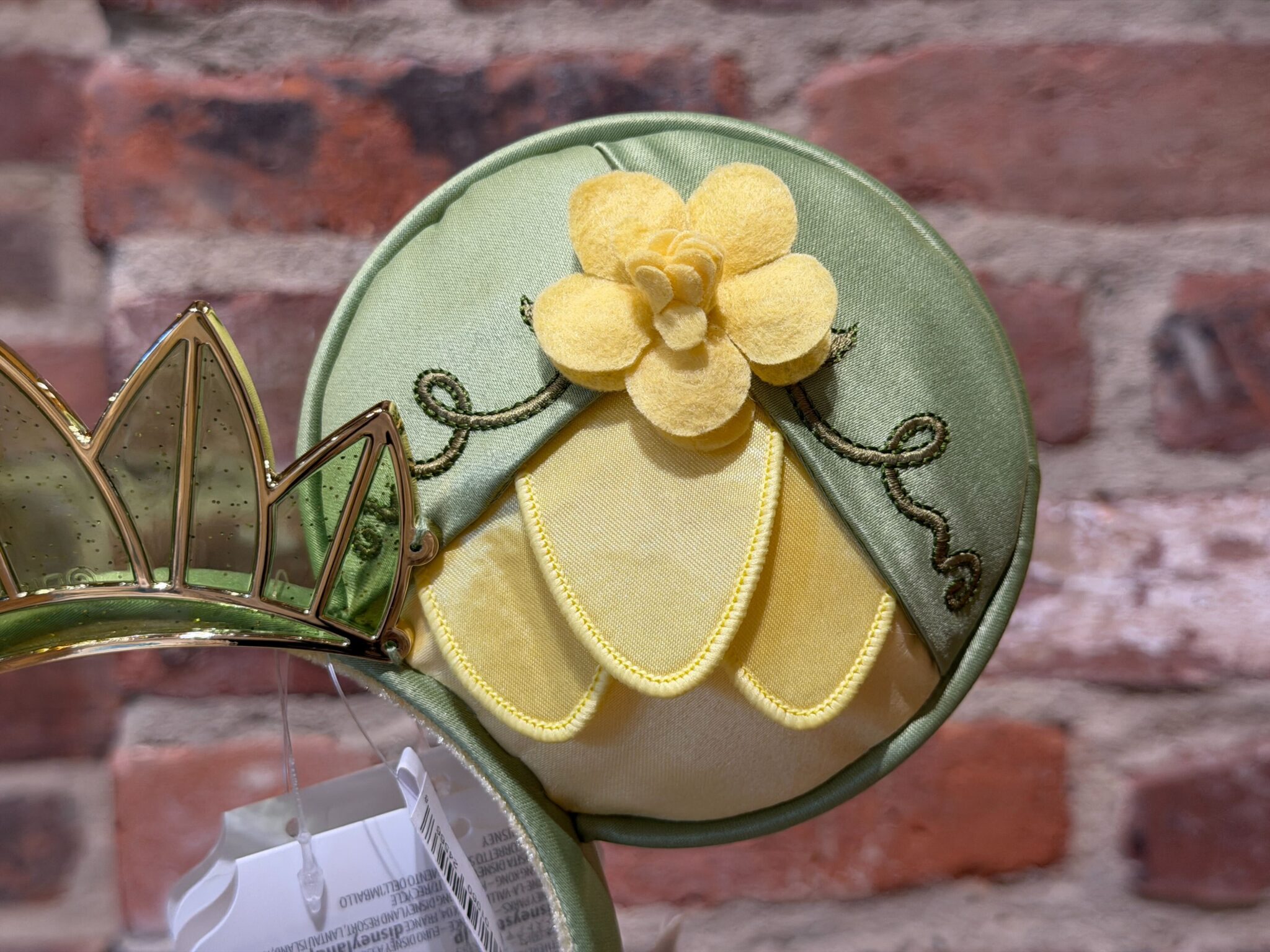 ‘Princess and the Frog’ Tiana Ear Headband Now Available at Disneyland ...