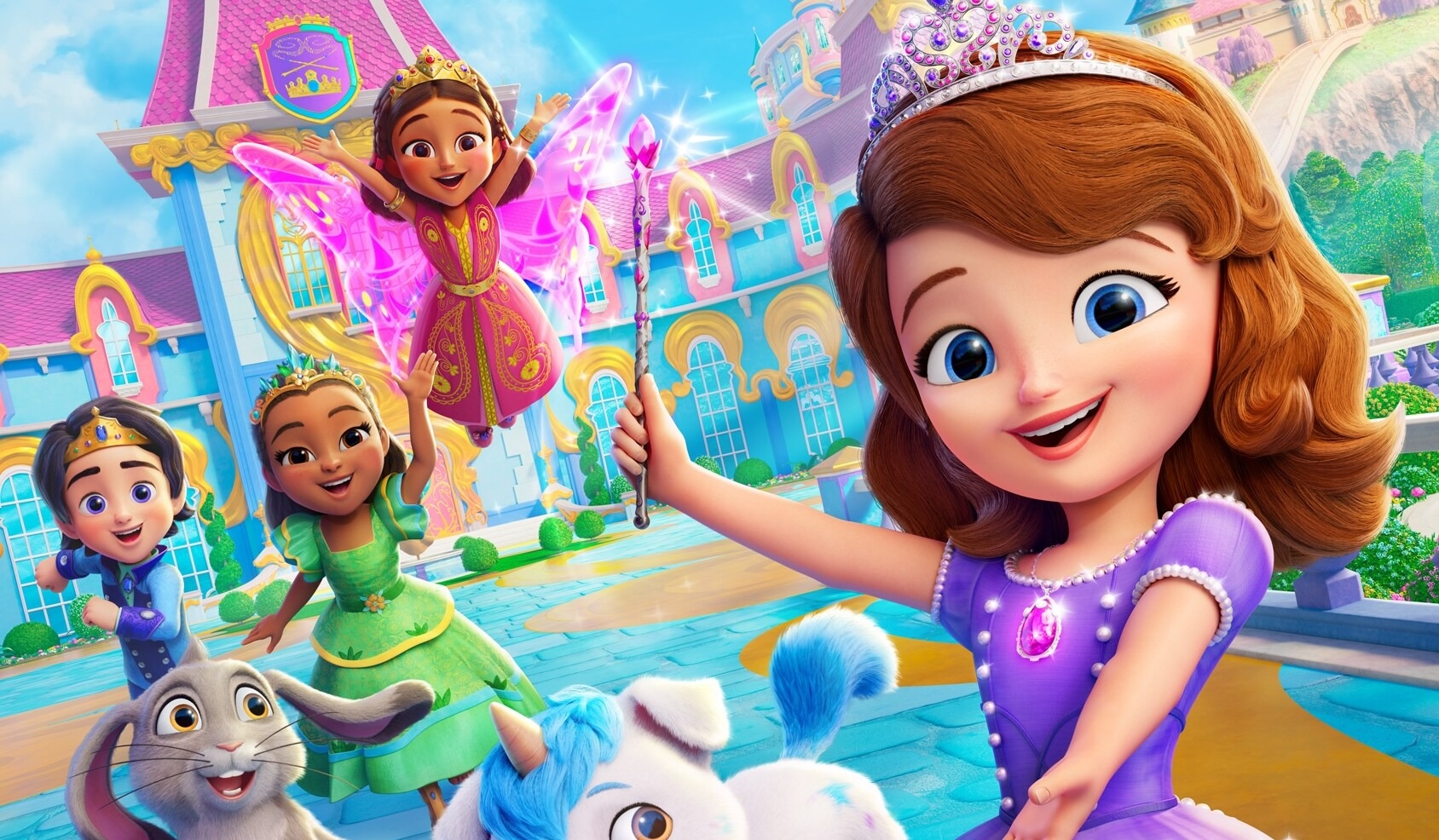 Rapunzel & Moana to Appear in Sofia the First: Royal Magic, Disney+ ...