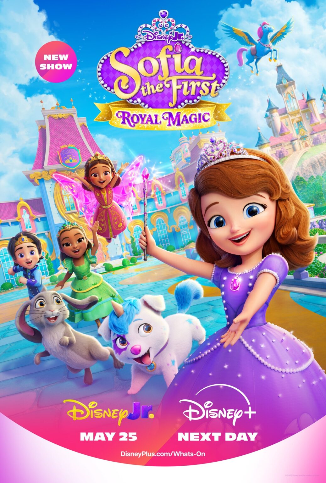 Rapunzel & Moana to Appear in Sofia the First: Royal Magic, Disney+ ...