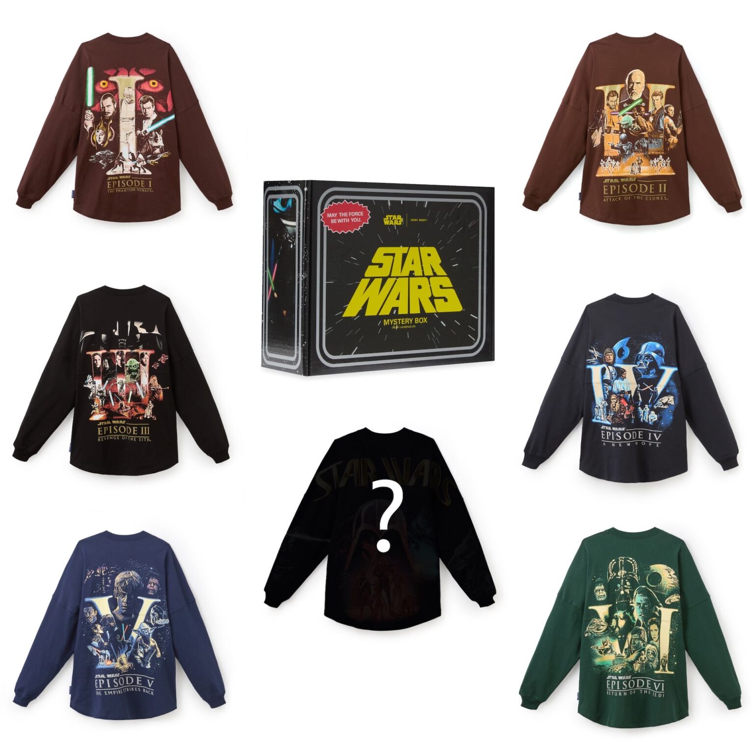 ‘Star Wars’ Baseball Jerseys & Mystery Spirit Jerseys Coming to Disney ...