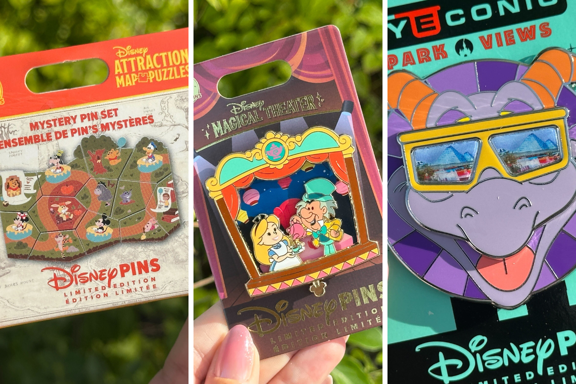 Walt Disney World Pin Tuesday: Mystery Pin Pouch, Pooh Map, 'Alice ...
