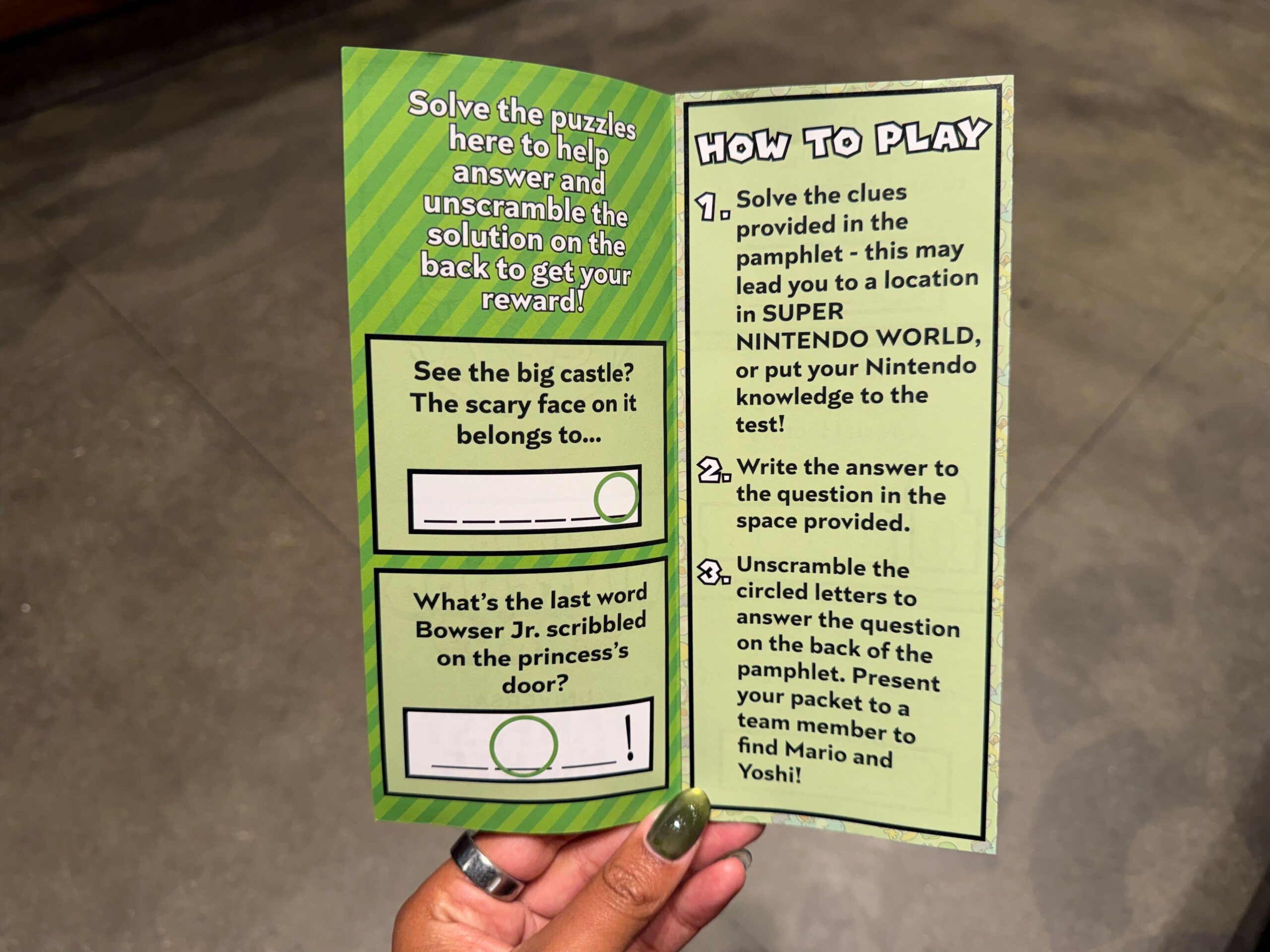 Yoshi Scavenger Hunt at Universal Fan Fest Nights at Universal Studios ...